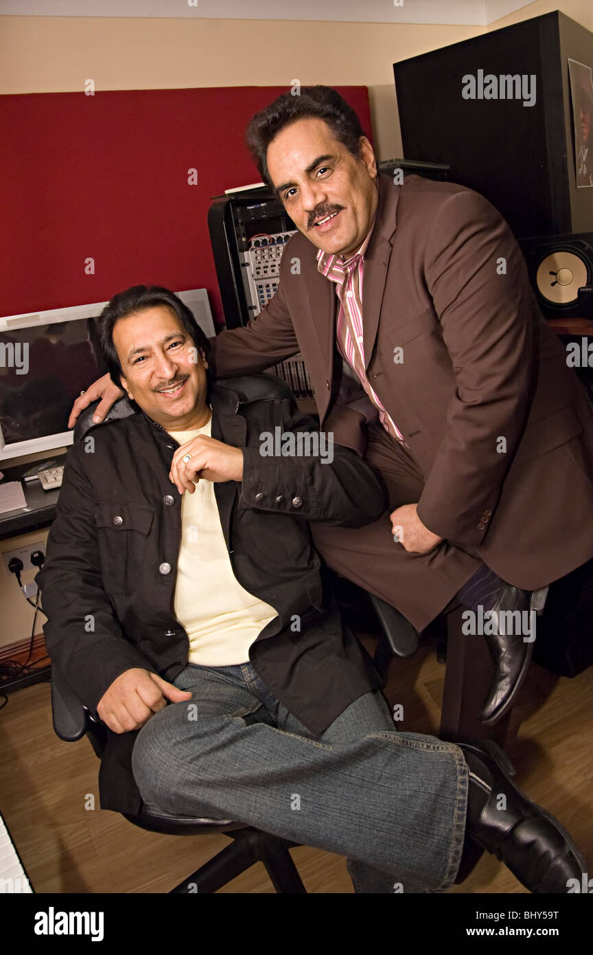 Heera Group UK 2 members of the band in the studio, known as one of the ...