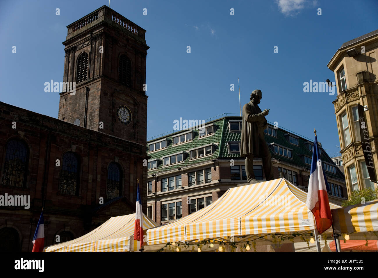 St Ann's Church in St Ann’s Square, Manchester Stock Photo - Alamy