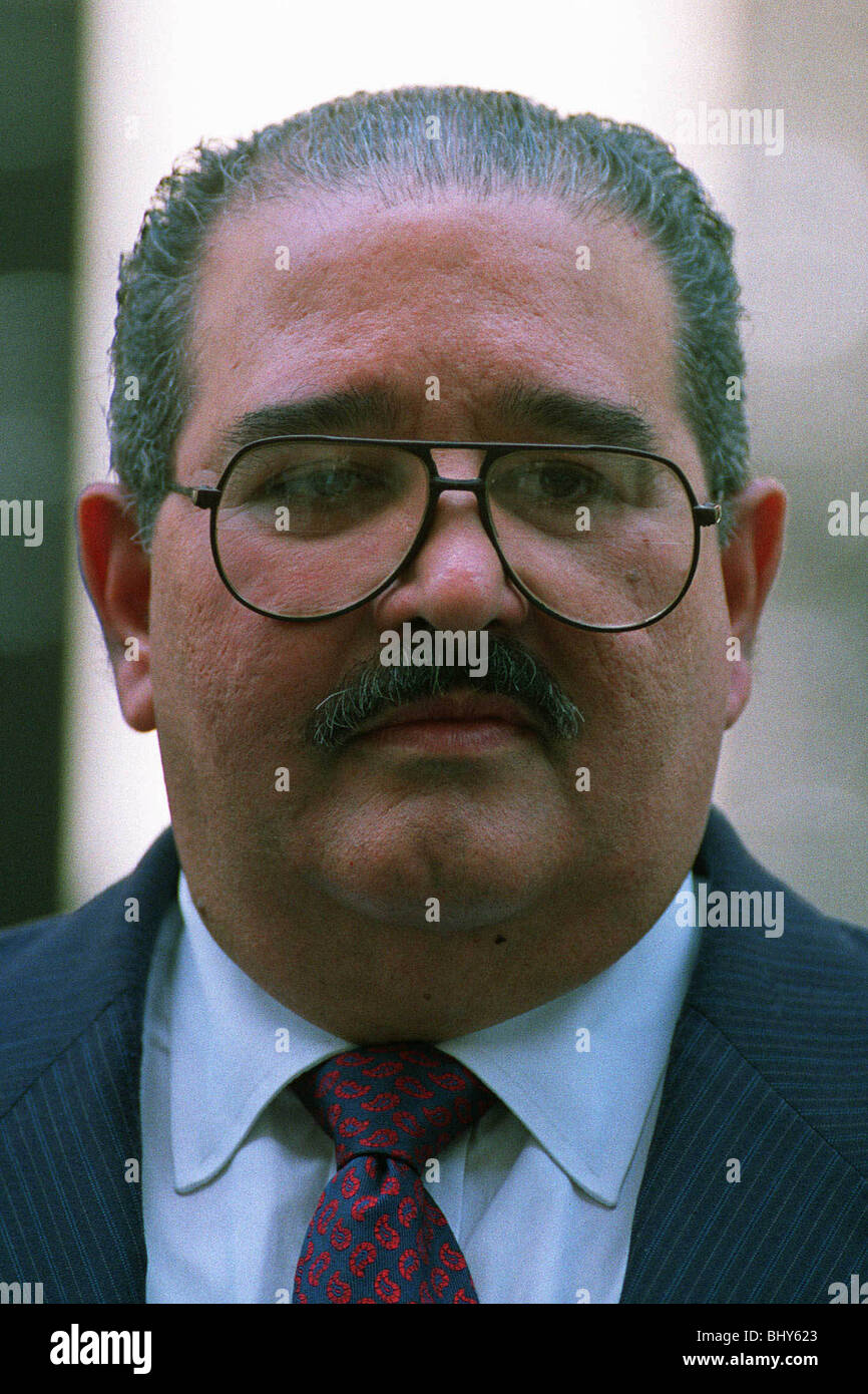 GUILLERMO ENDARA PRESIDENT OF PANAMA 21 May 1992 Stock Photo - Alamy