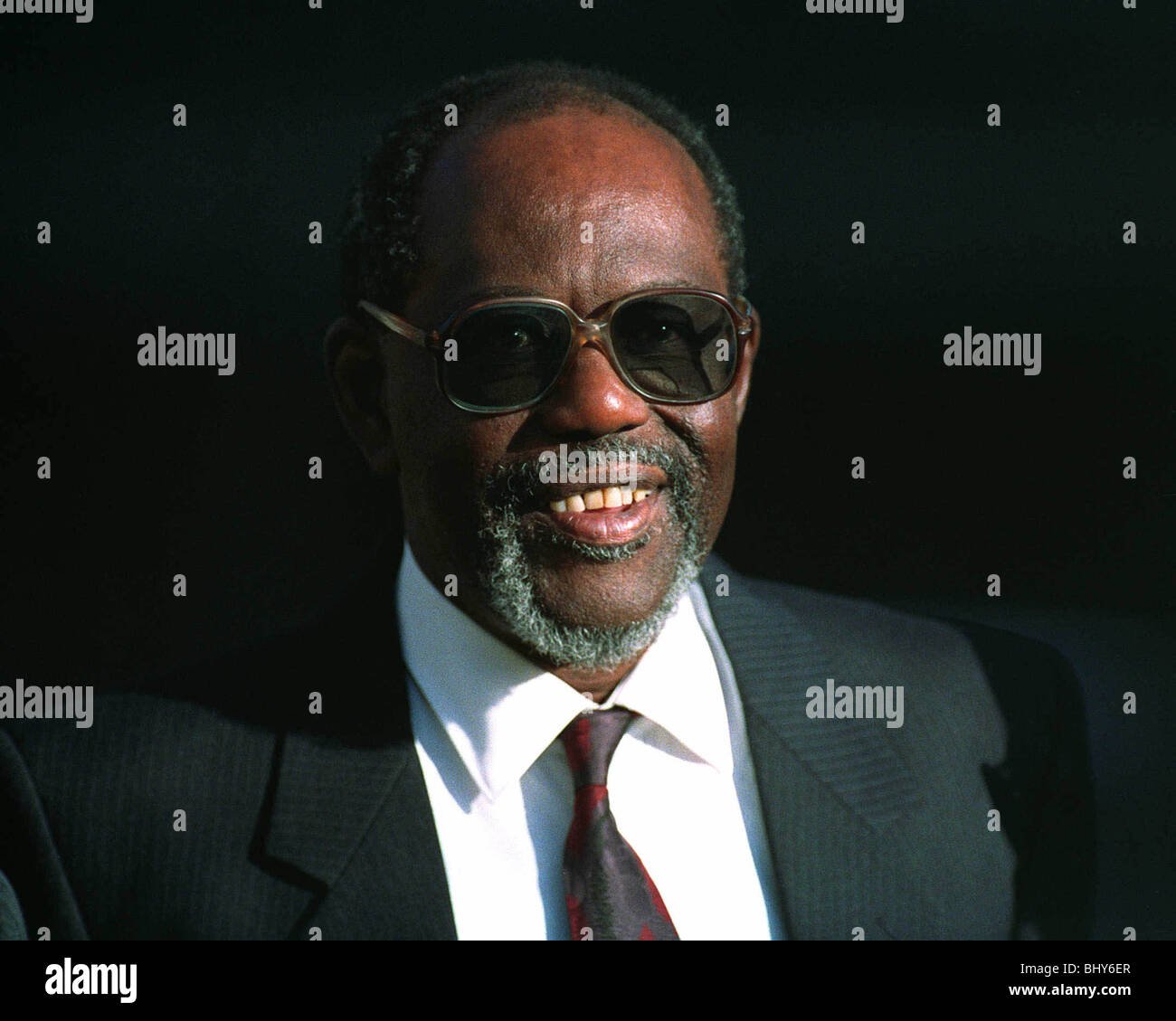 RASHLEIGH JACKSON FOREIGN MINISTER OF GUYANA 29 May 1991 Stock Photo ...