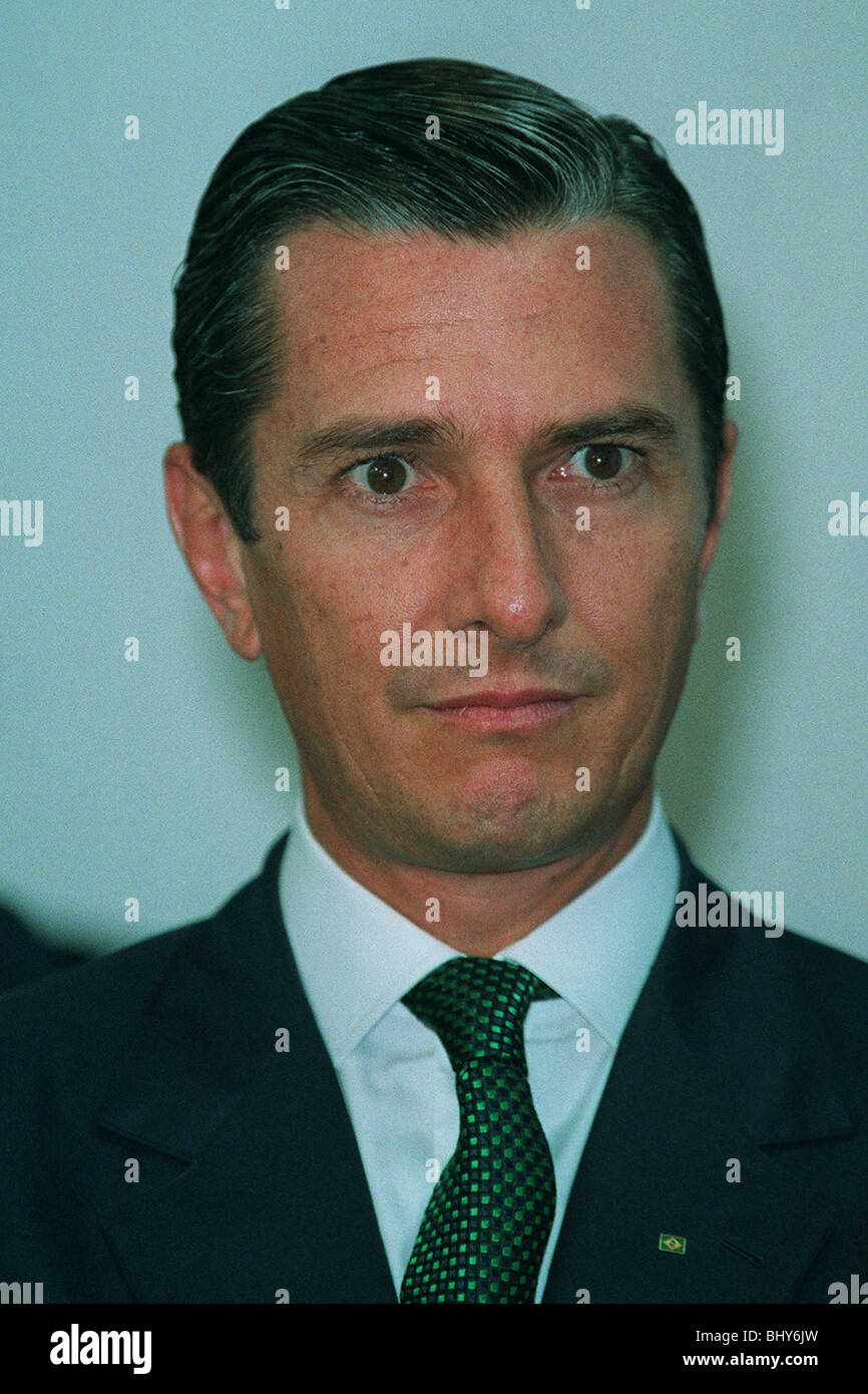 FERNANDO COLLOR PRESIDENT OF BRAZIL 20 June 1992 Stock Photo - Alamy