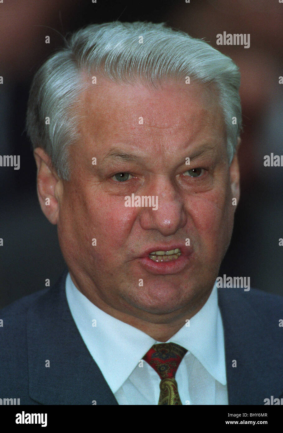 Boris yeltsin portrait hi-res stock photography and images - Alamy