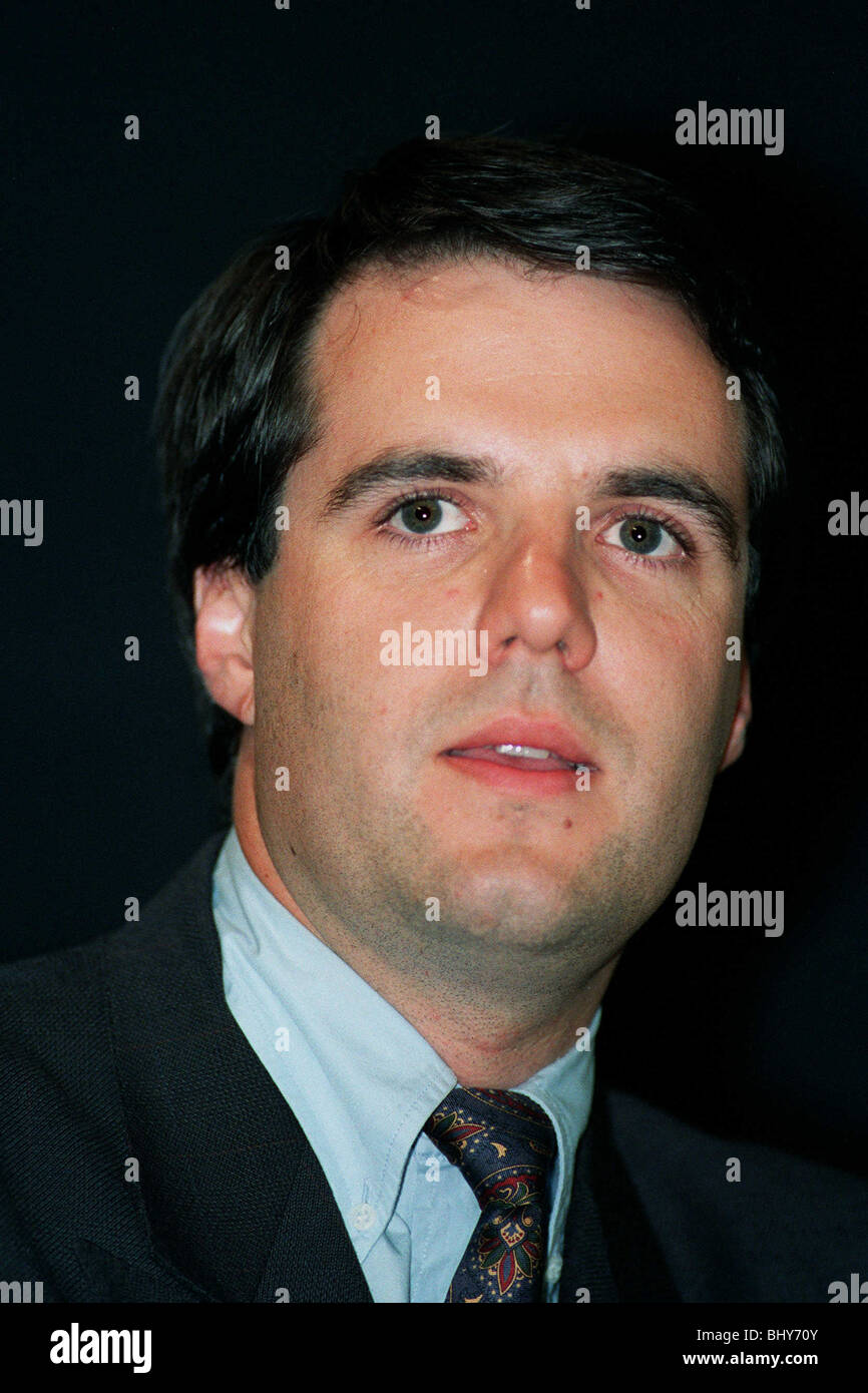 MATHEW TAYLOR MP LIBERAL DEMOCRAT PARTY TRURO 05 March 1992 Stock Photo ...