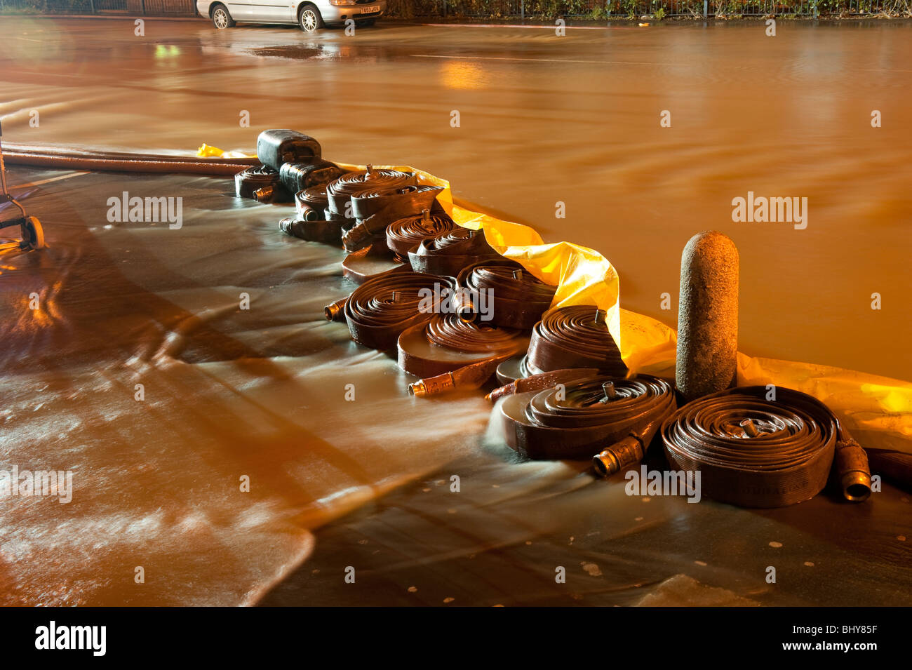 Emergency fire hose pipe hi-res stock photography and images - Alamy