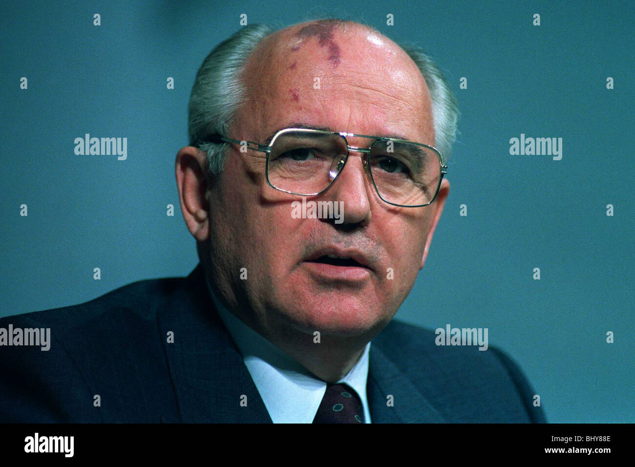 MIKHAIL GORBACHEV PRESIDENT OF THE SOVIET UNION 31 July 1991 Stock ...