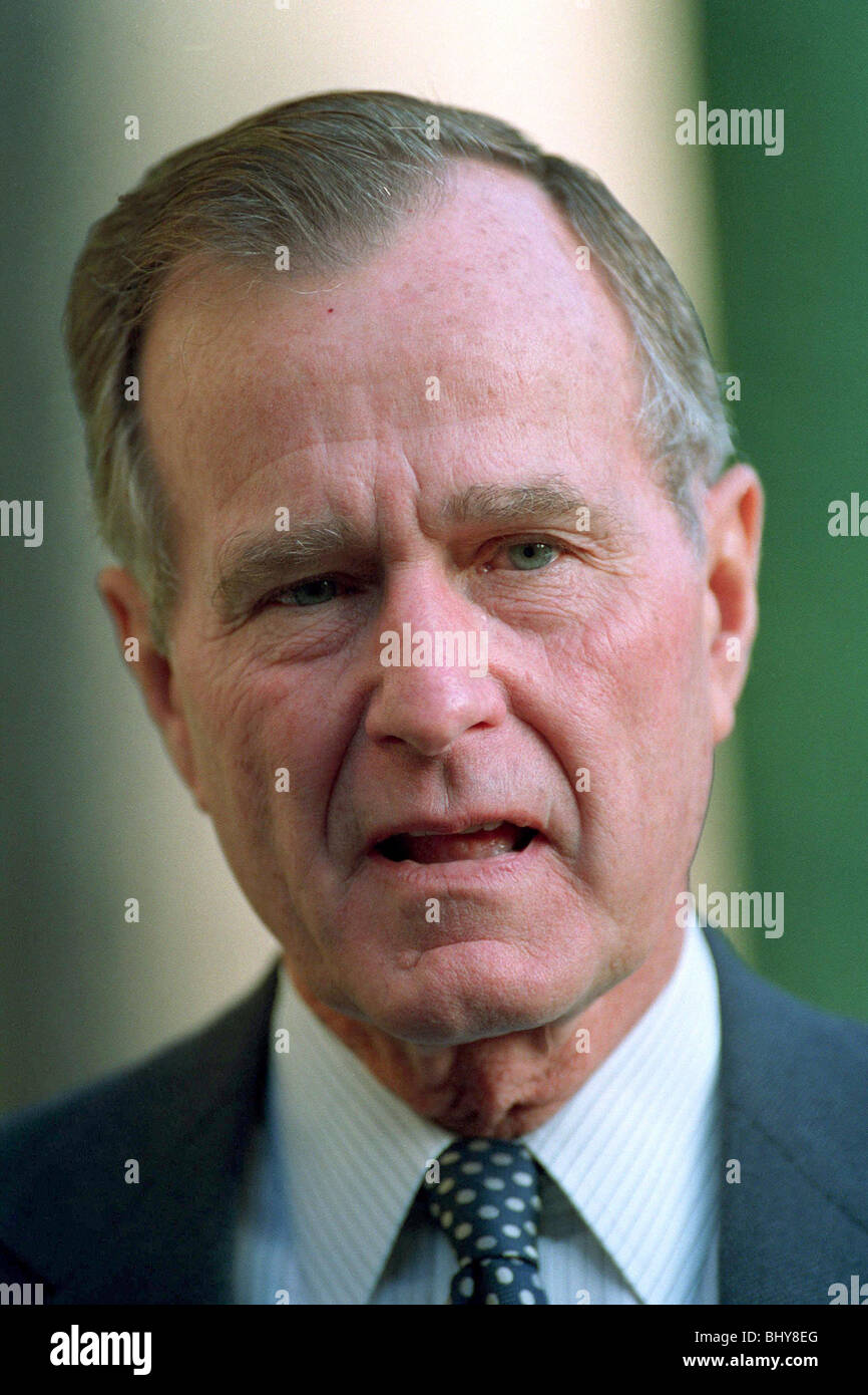 George bush 1991 hi-res stock photography and images - Alamy