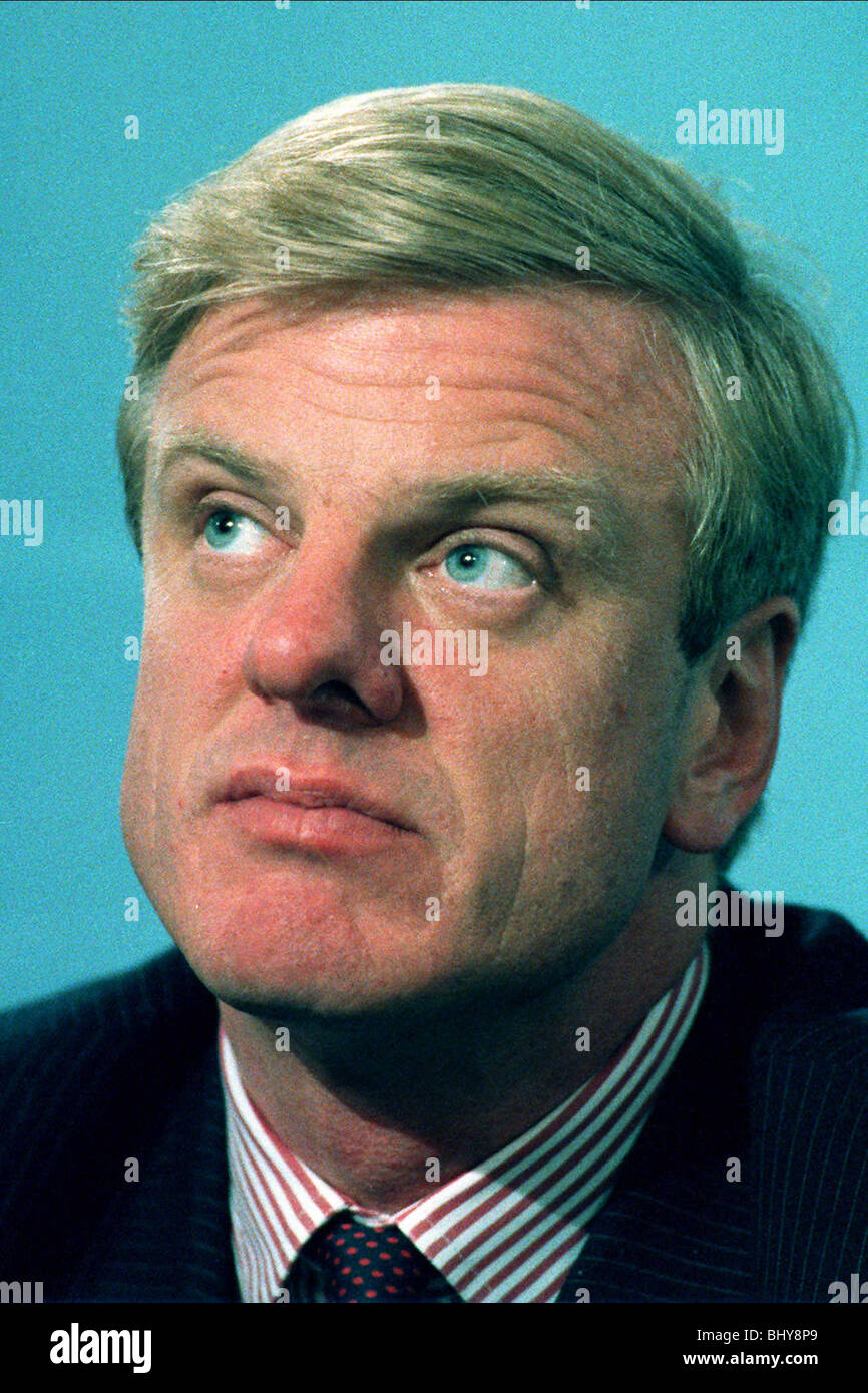 ED LEIGH MP CONSUMER AFFAIRS MINISTER 08 December 1991 Stock Photo - Alamy