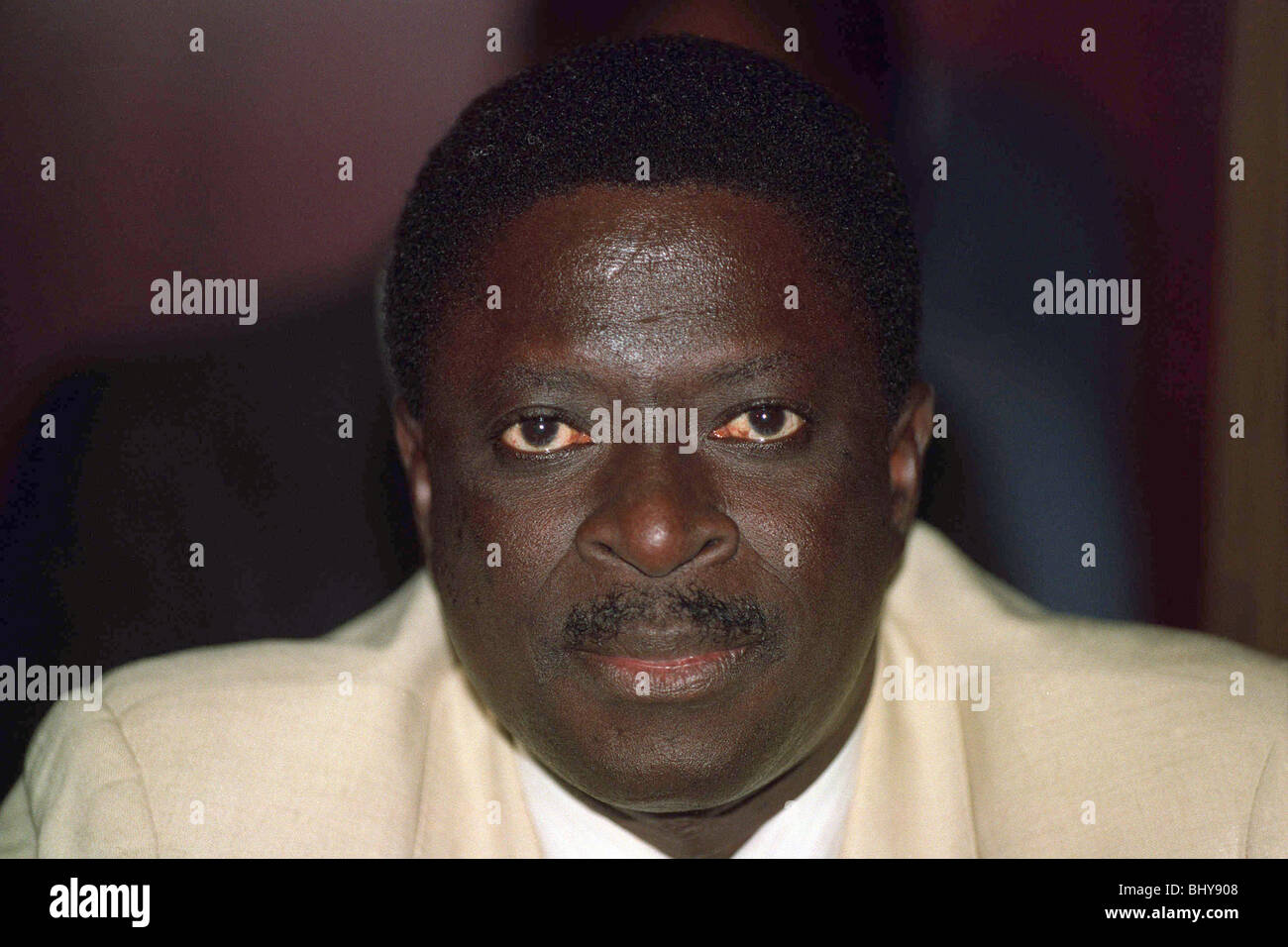 PAUL VICTOR OBENG PRIME MINISTER OF GHANA 09 December 1991 Stock Photo ...