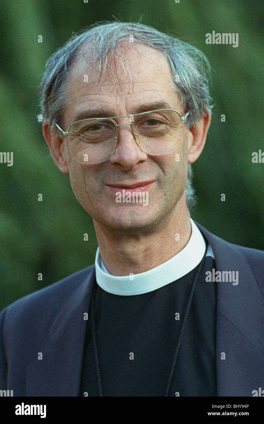 RT REV MARK SANTER BISHOP OF BIRMINGHAM 07 July 1990 Stock Photo - Alamy