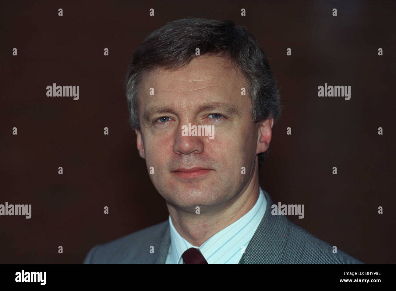 DAVID DAVIS MP CONSERVATIVE PARTY BOOTHFERRY 06 June 1991 Stock Photo ...
