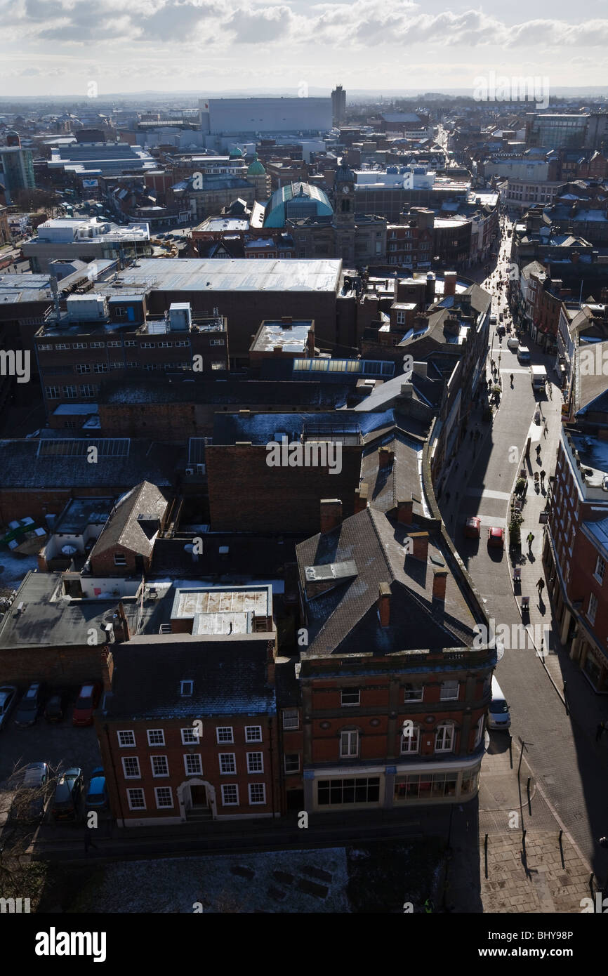 Derby aerial hi-res stock photography and images - Alamy