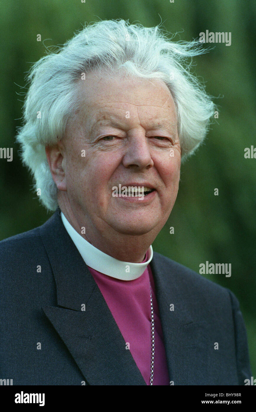 RT REV DAVID. E. JENKINS BISHOP OF DURHAM 07 July 1990 Stock Photo - Alamy