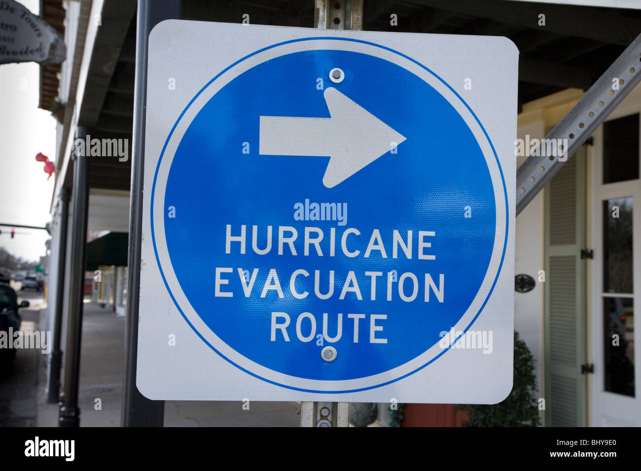 Emergency Evacuation Sign High Resolution Stock Photography and Images ...