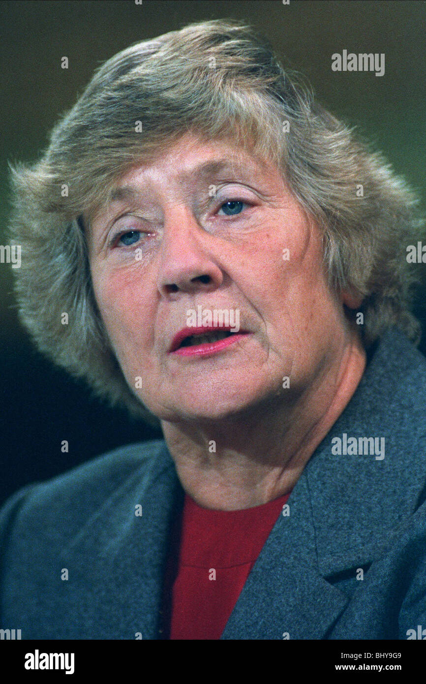 SHIRLEY WILLIAMS LIBERAL DEMOCRAT PARTY 05 April 1991 Stock Photo - Alamy