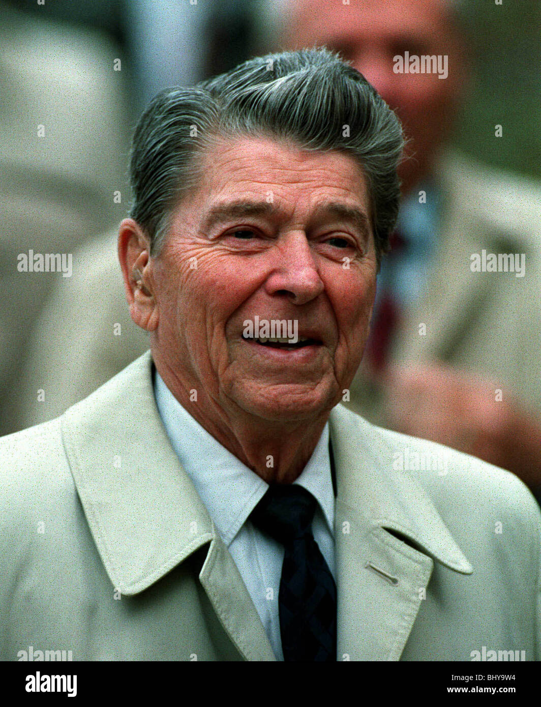 RONALD REAGAN OXFORD UNION 09 December 1992 Stock Photo - Alamy