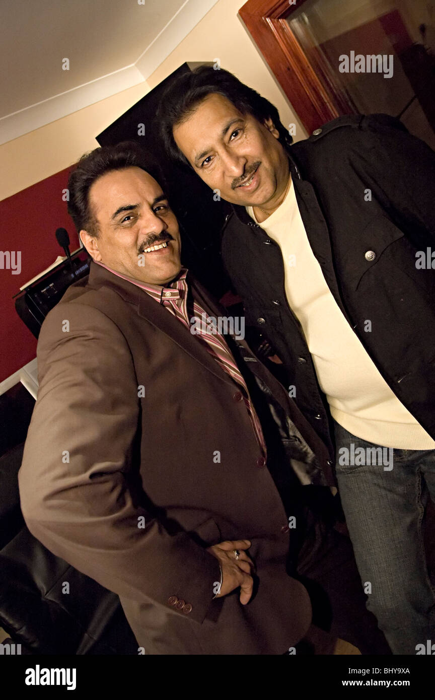 Heera Group UK 2 members of the band in the studio, known as one of the ...