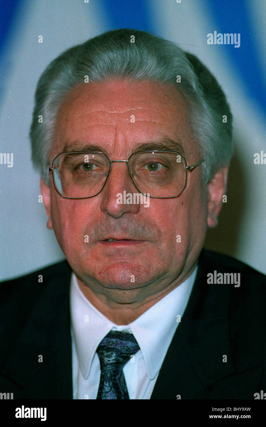 FRANJO TUDJMAN PRESIDENT OF CROATIA 13 July 1992 Stock Photo - Alamy