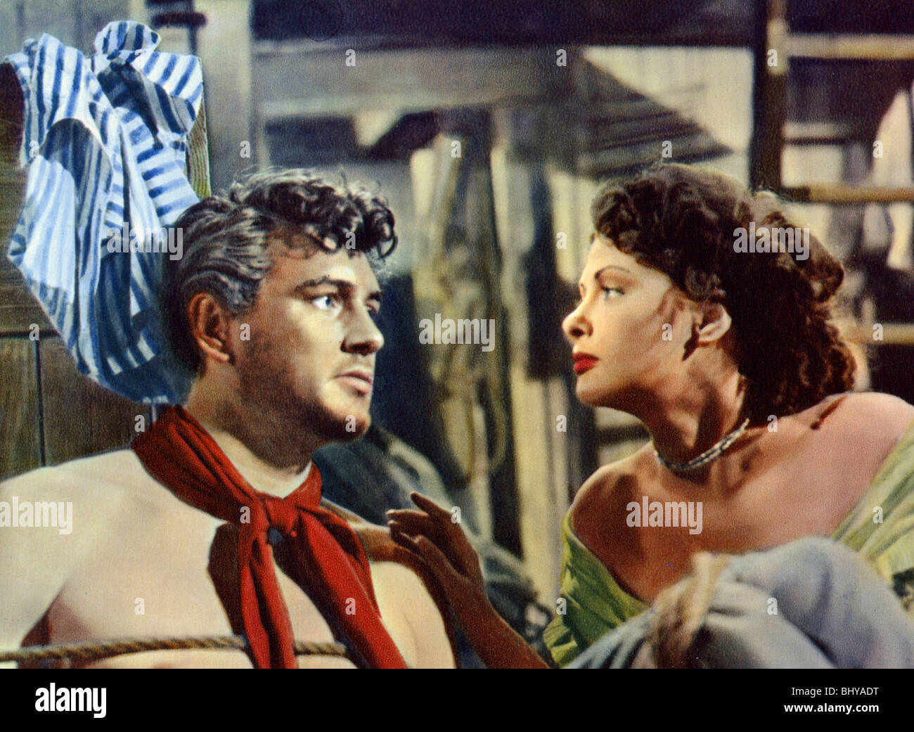 SEA DEVILS - 1953 Coronado film with Yvonne de Carlo and Rock Hudson Stock Photo - Alamy