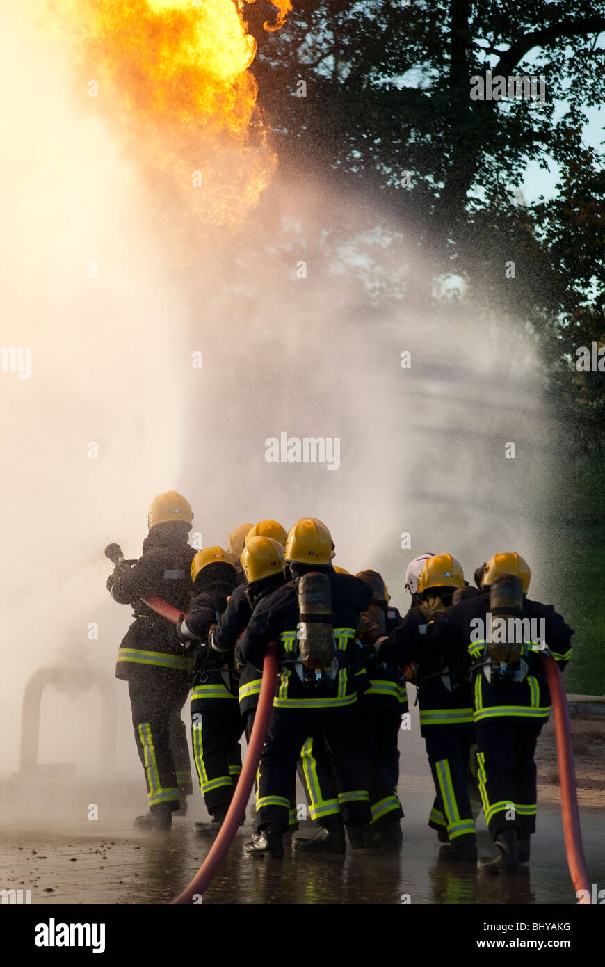 Practice fire hi-res stock photography and images - Alamy