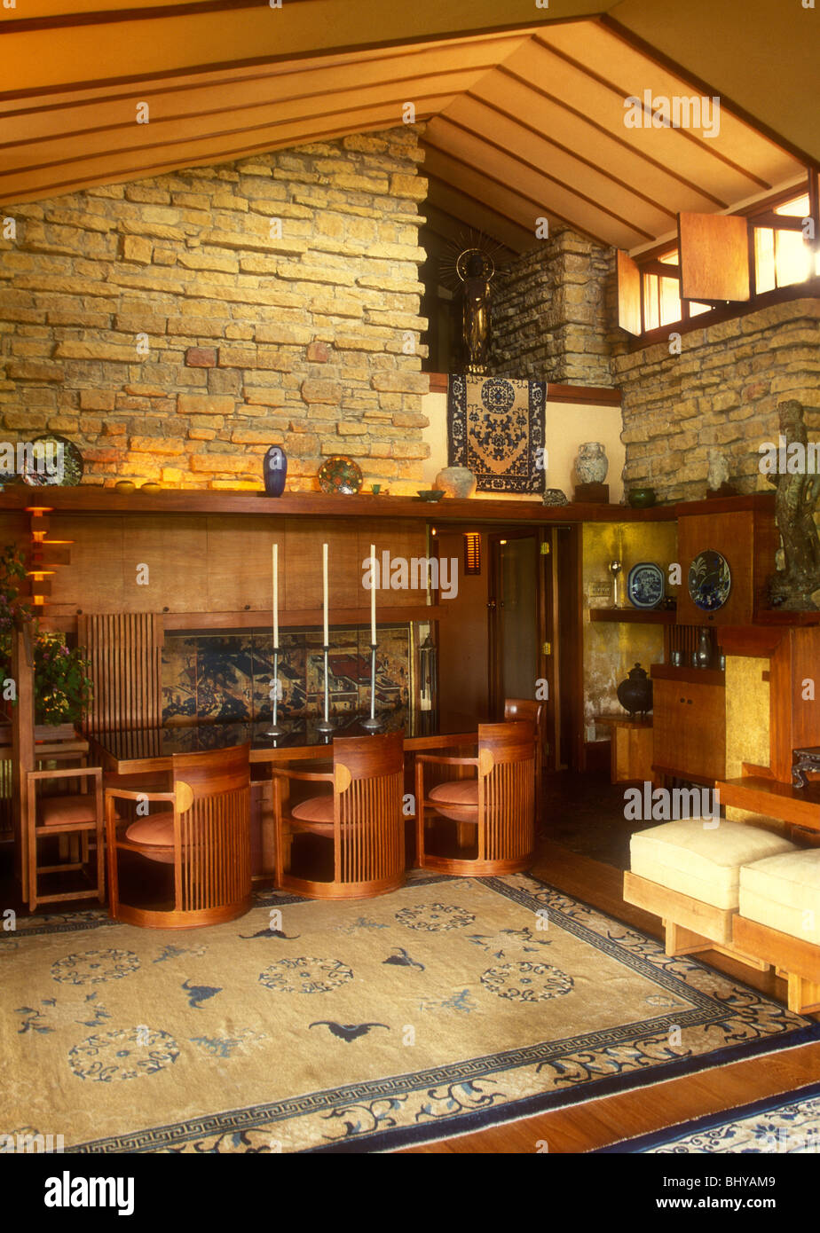 Frank Lloyd Wright Taliesin Interior