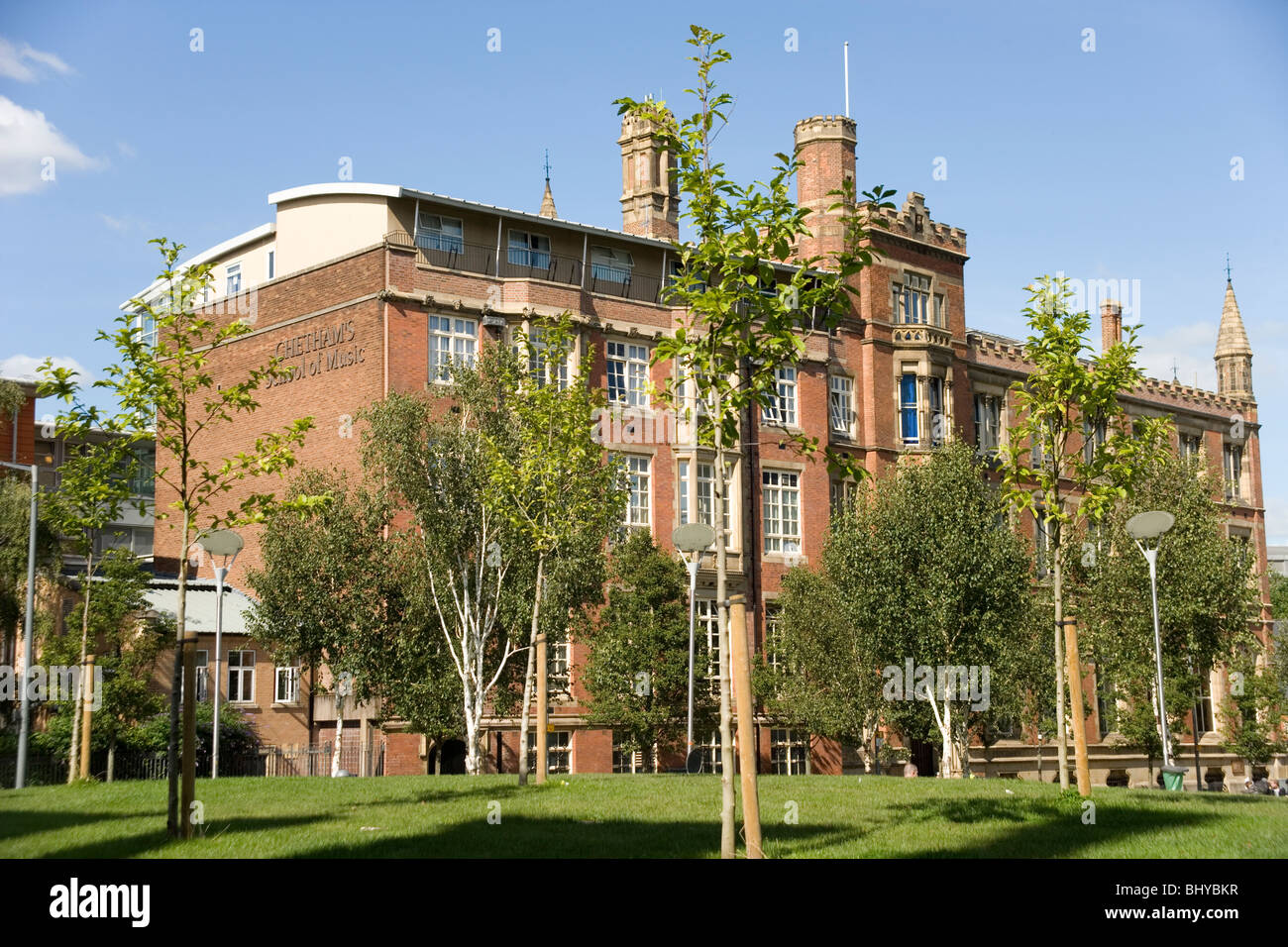 Chetham's School of Music in Manchester Stock Photo - Alamy