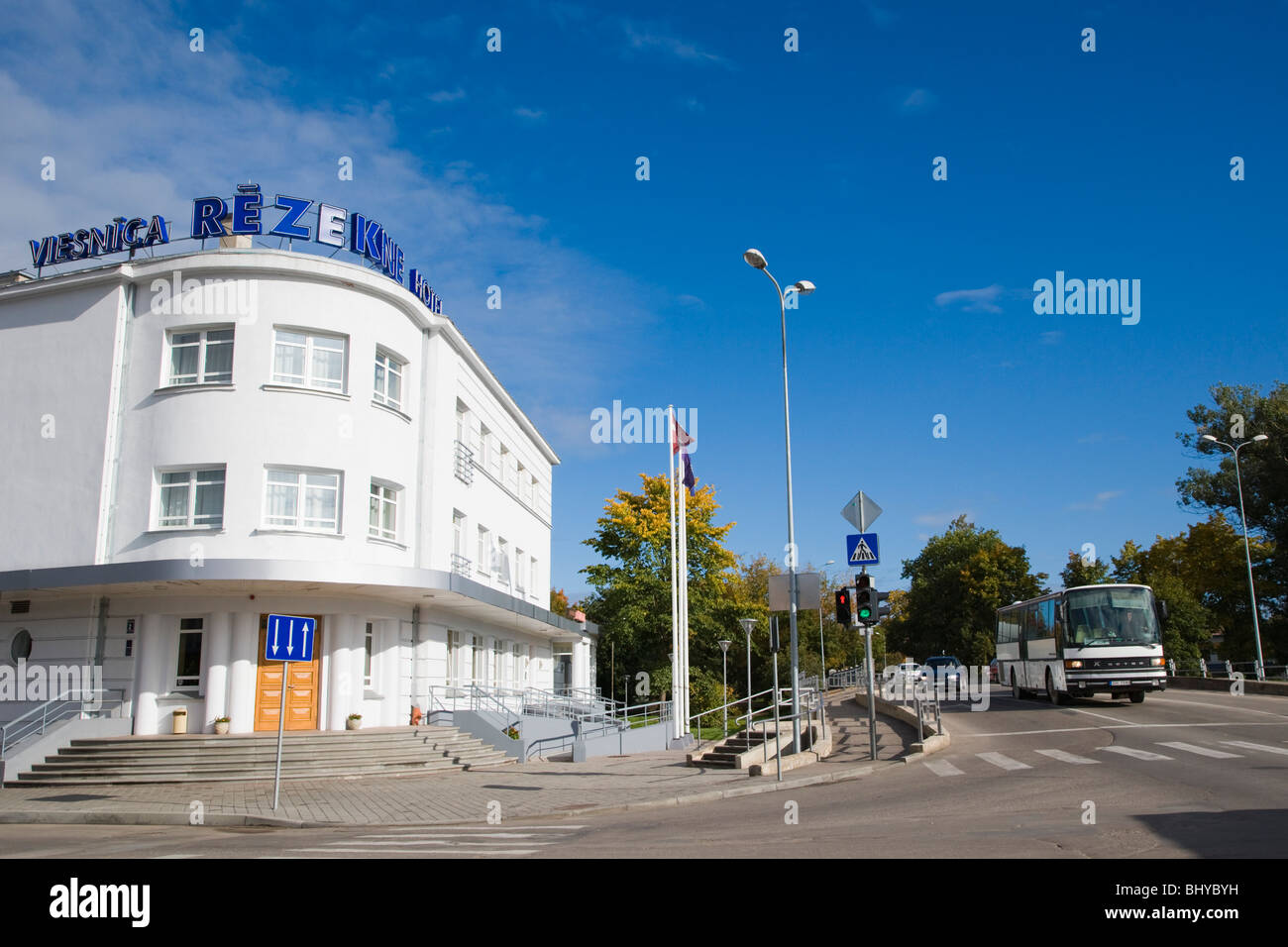 Hotel Rezekne. Rezekne. Latvia Stock Photo - Alamy