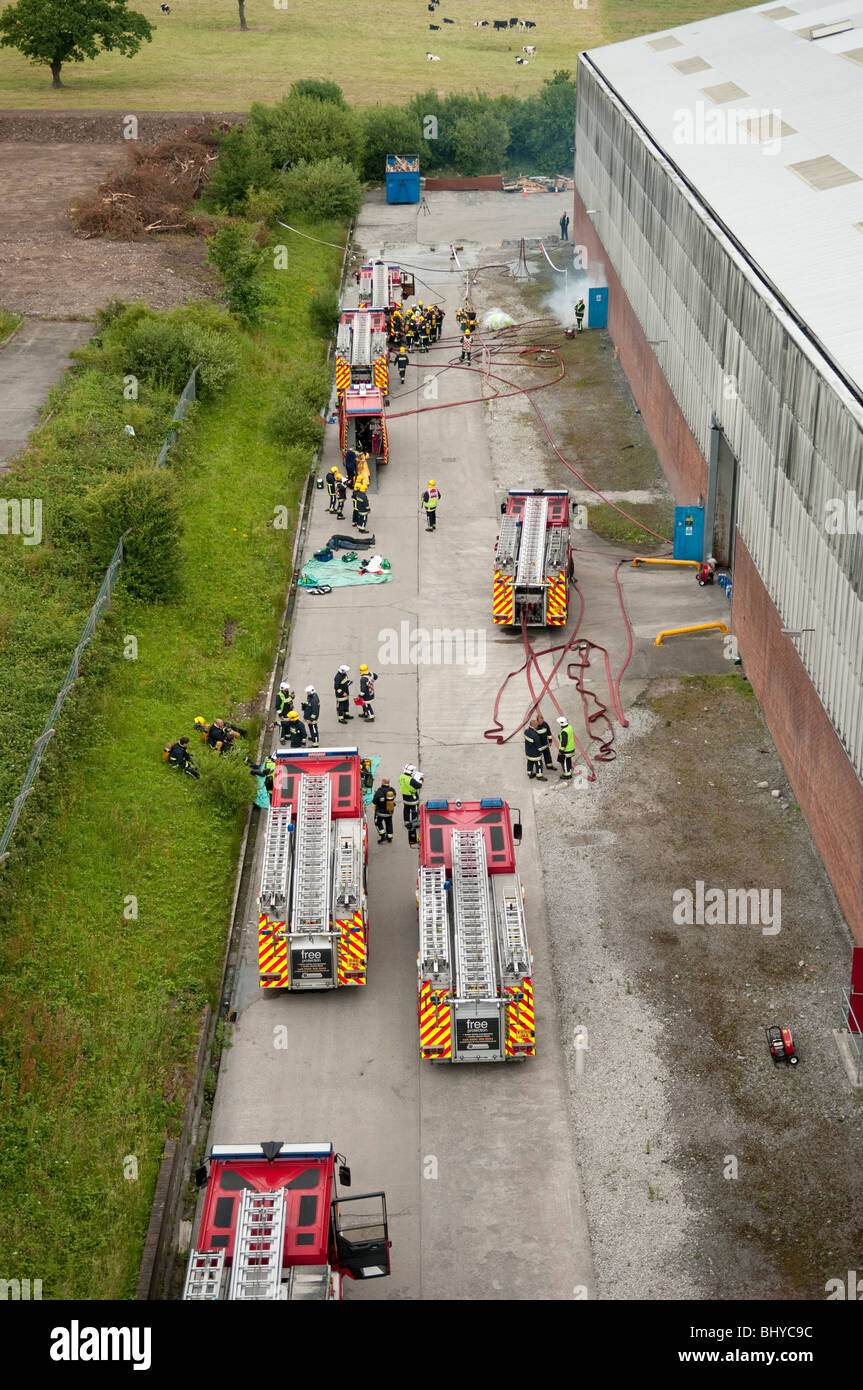 Factory fire engines hi-res stock photography and images - Alamy