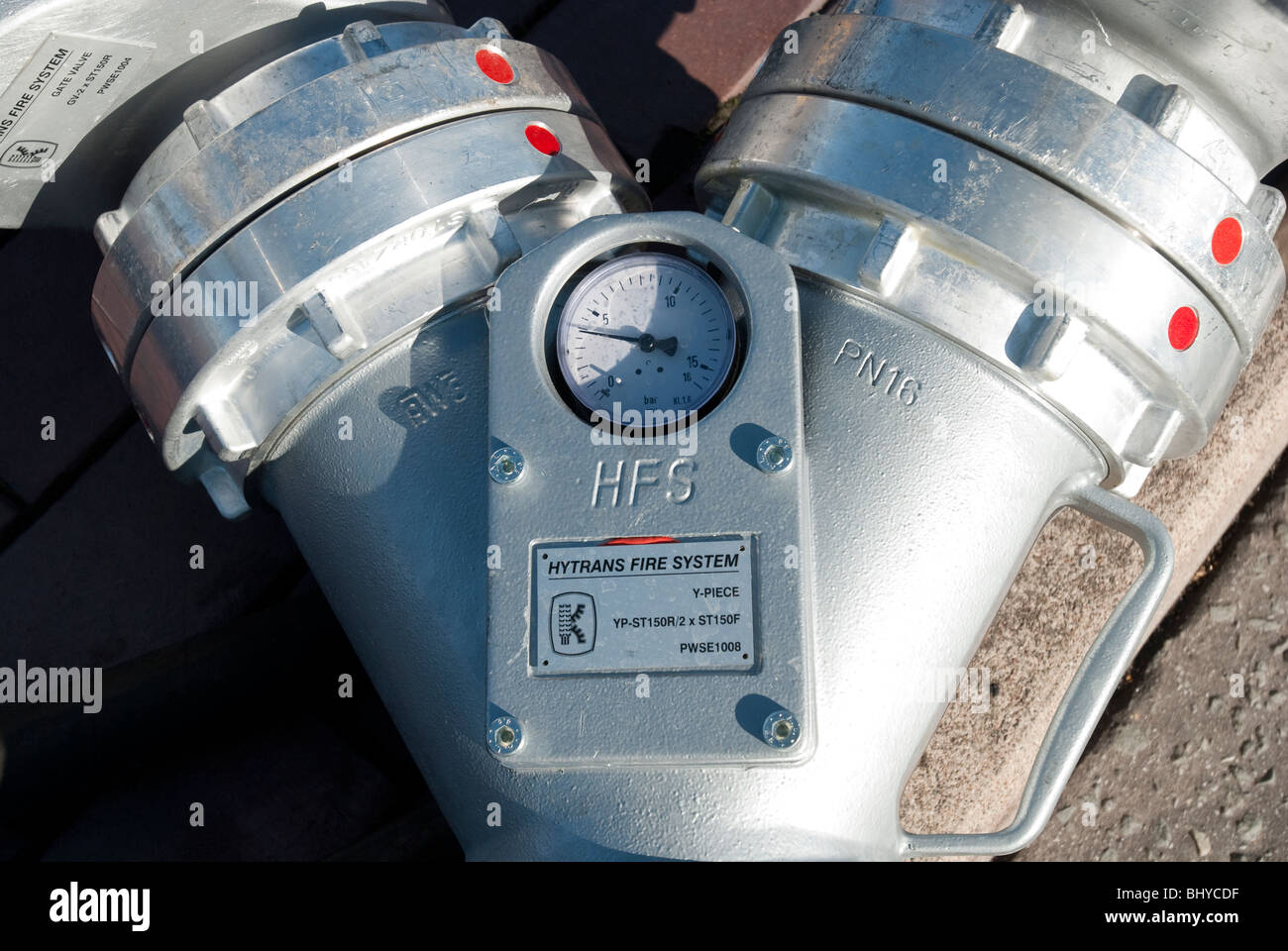 Fire hose connector hi-res stock photography and images - Alamy