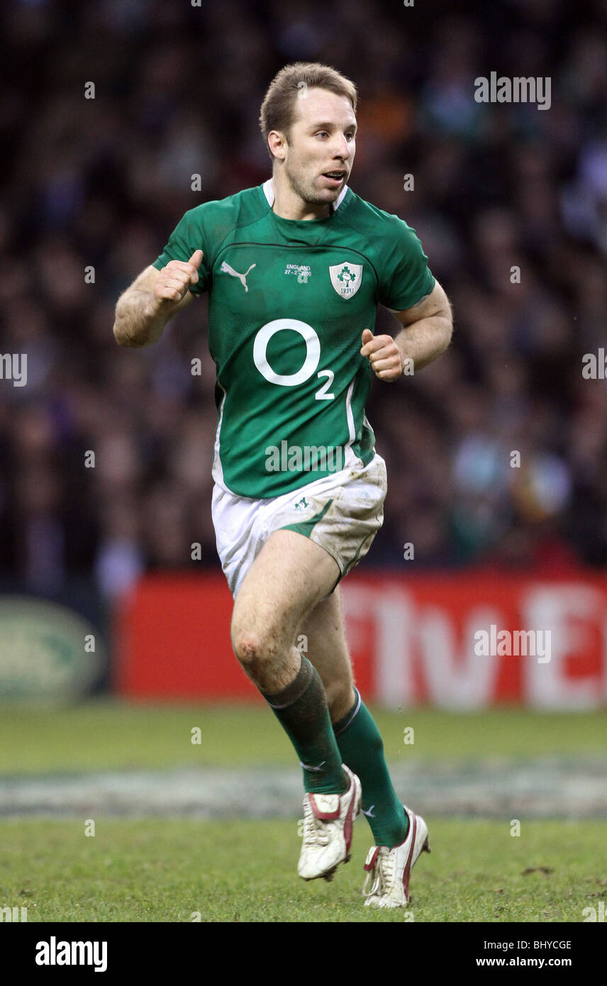 TOMAS O'LEARY IRELAND & DOLPHIN/MUNSTER TWICKENHAM MIDDLESEX ENGLAND 27 ...