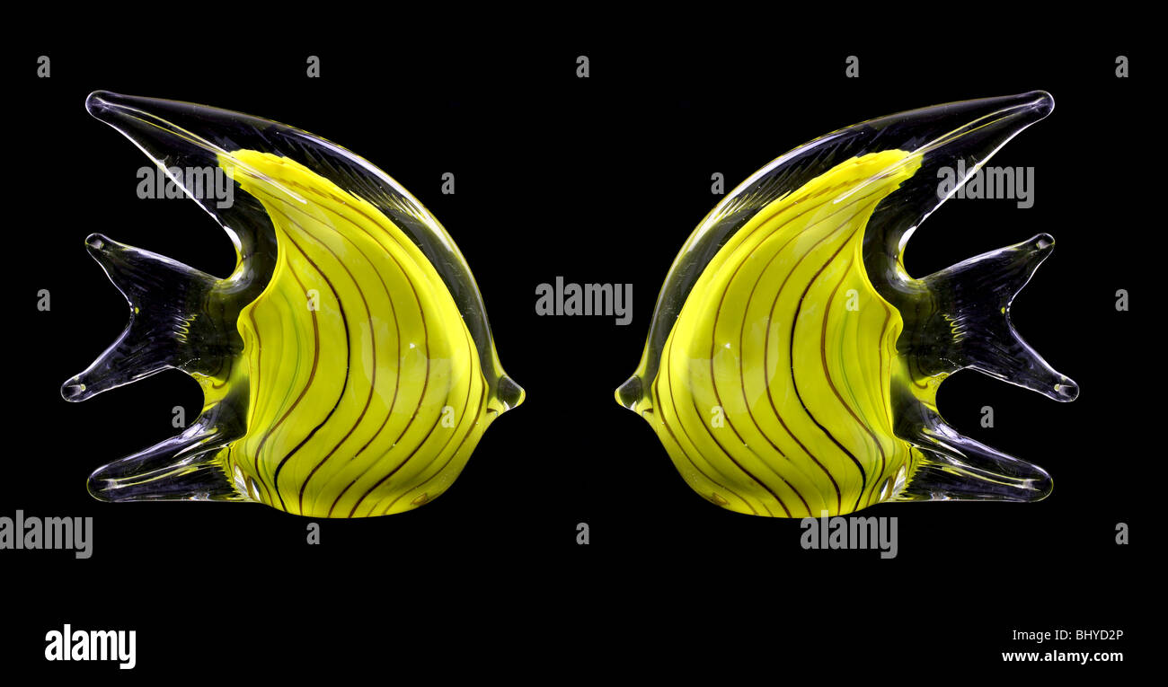 Yellow blown glass hi-res stock photography and images - Alamy