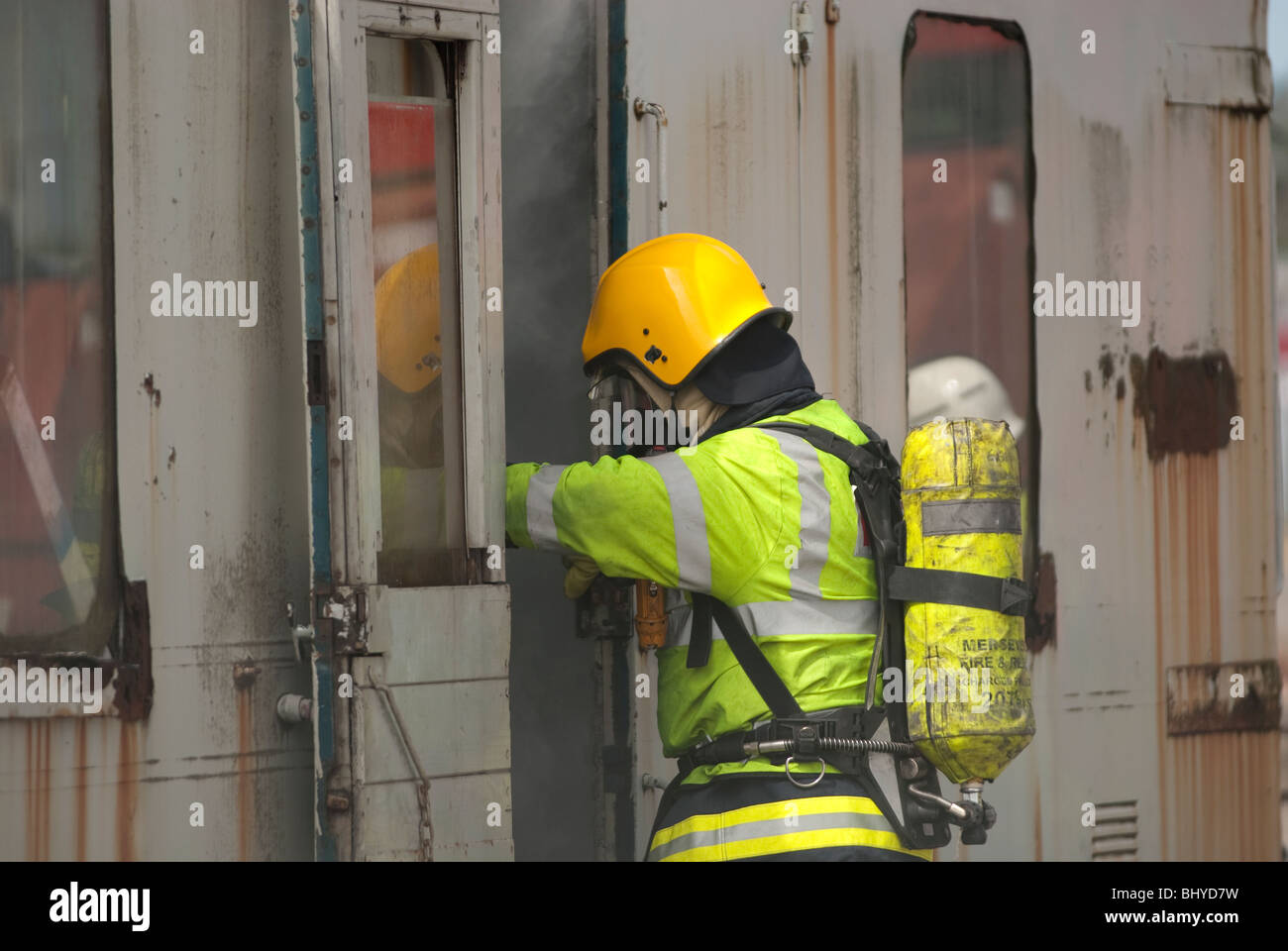 Train fire hi-res stock photography and images - Alamy