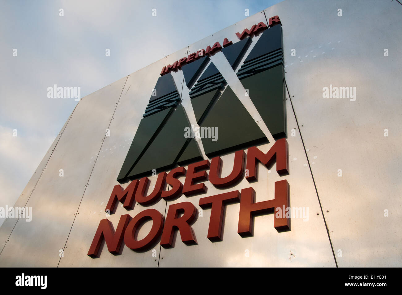 Sign for Imperial War Museum North Stock Photo - Alamy