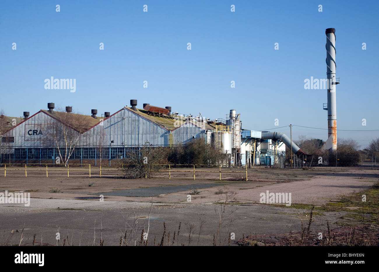 Cranes factory closed down Ipswich Suffolk England Stock Photo - Alamy