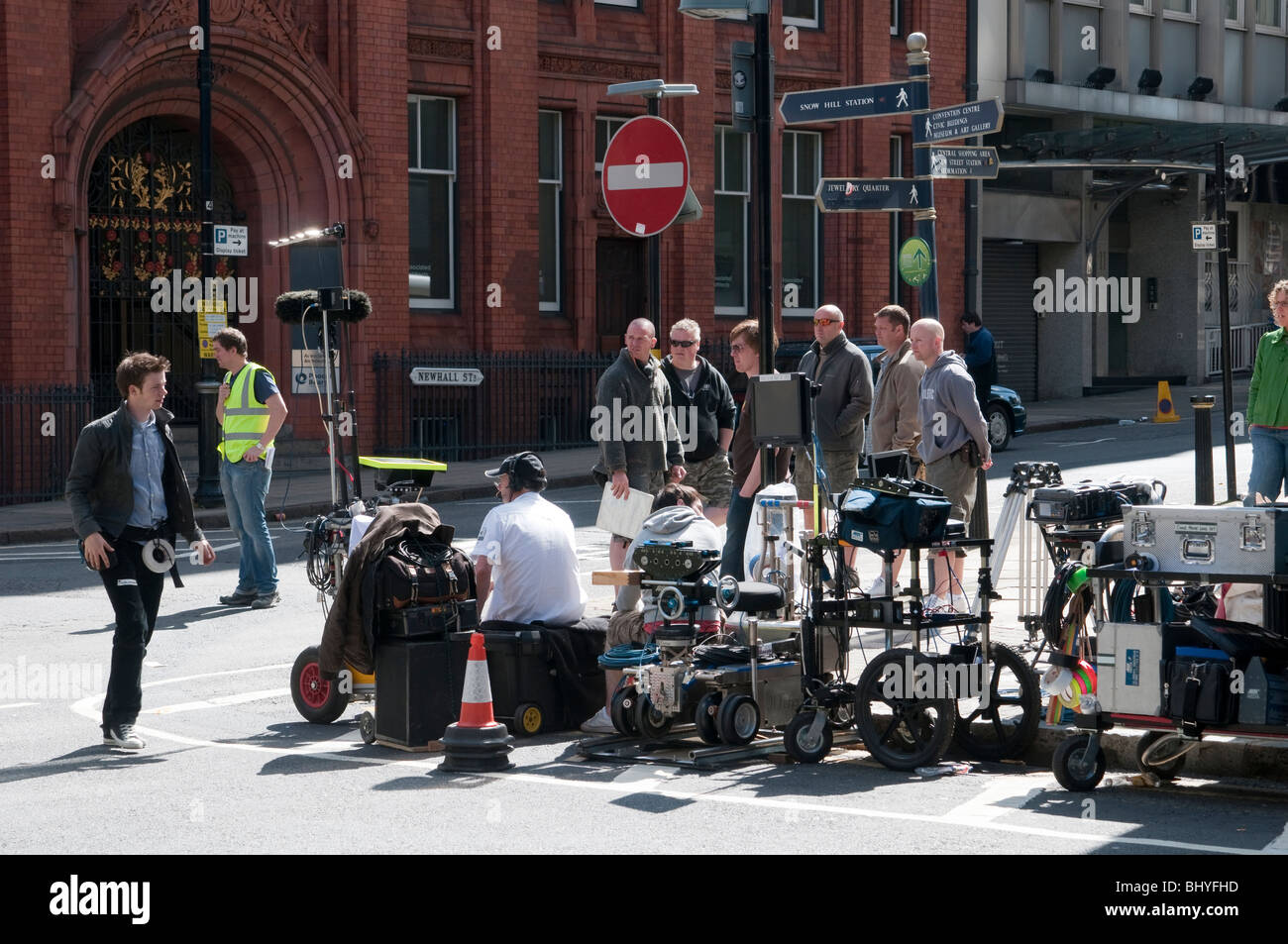 Film crew hi-res stock photography and images - Alamy