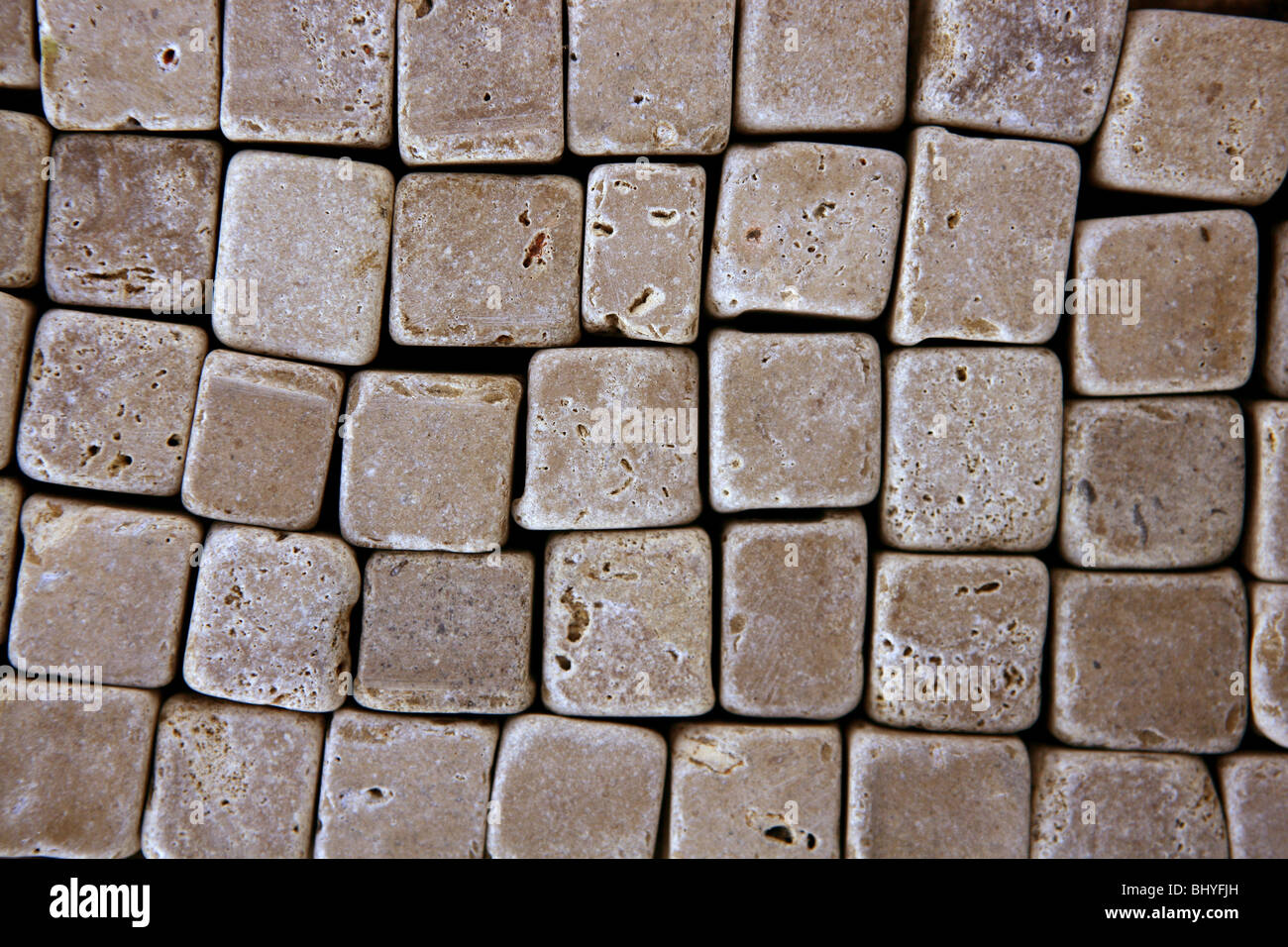 Square stones pattern tiles texture as a background Stock Photo - Alamy