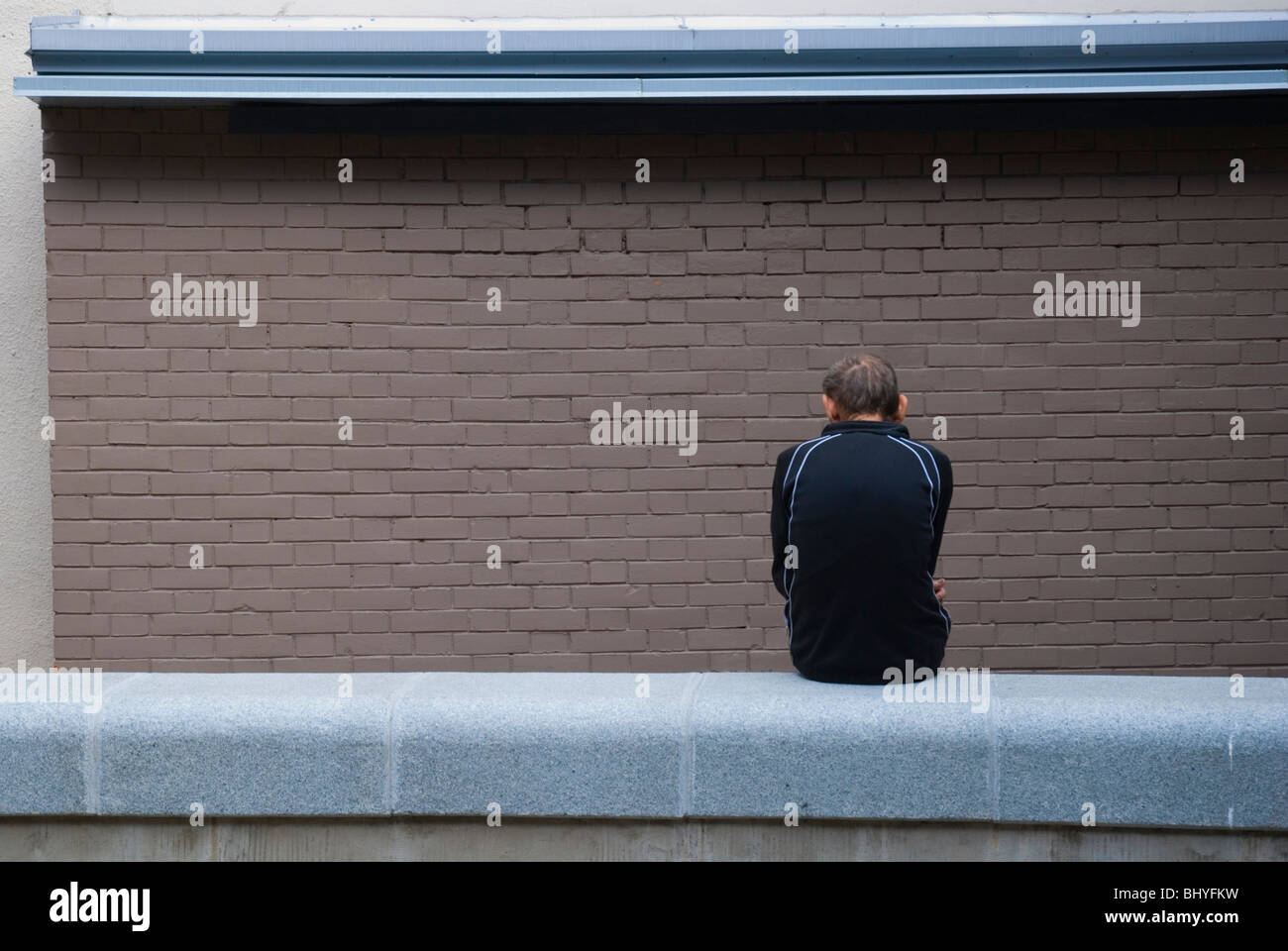 Lone person alone hi-res stock photography and images - Alamy