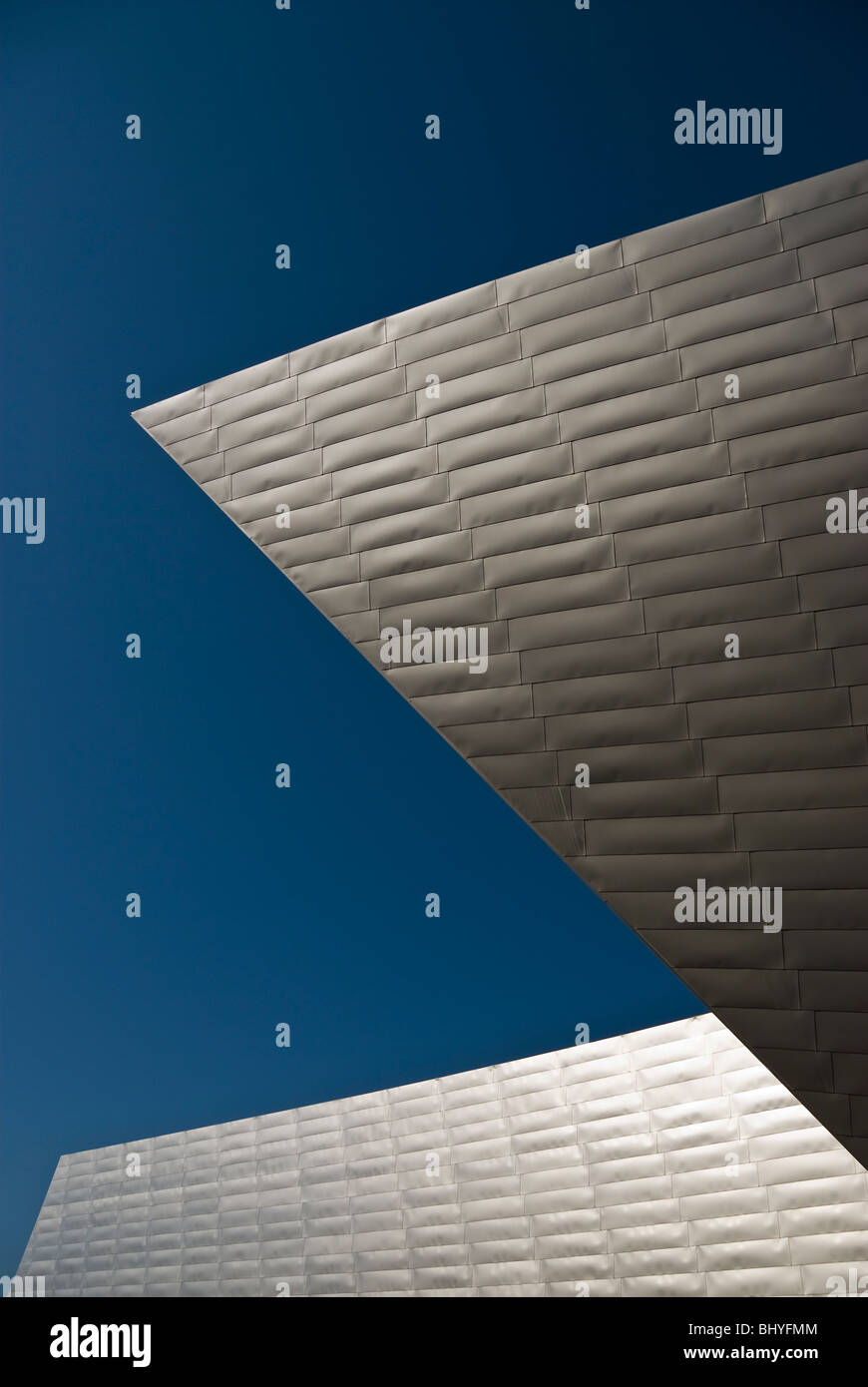 Frederic C. Hamilton Building of the Denver Art Museum. Denver ...