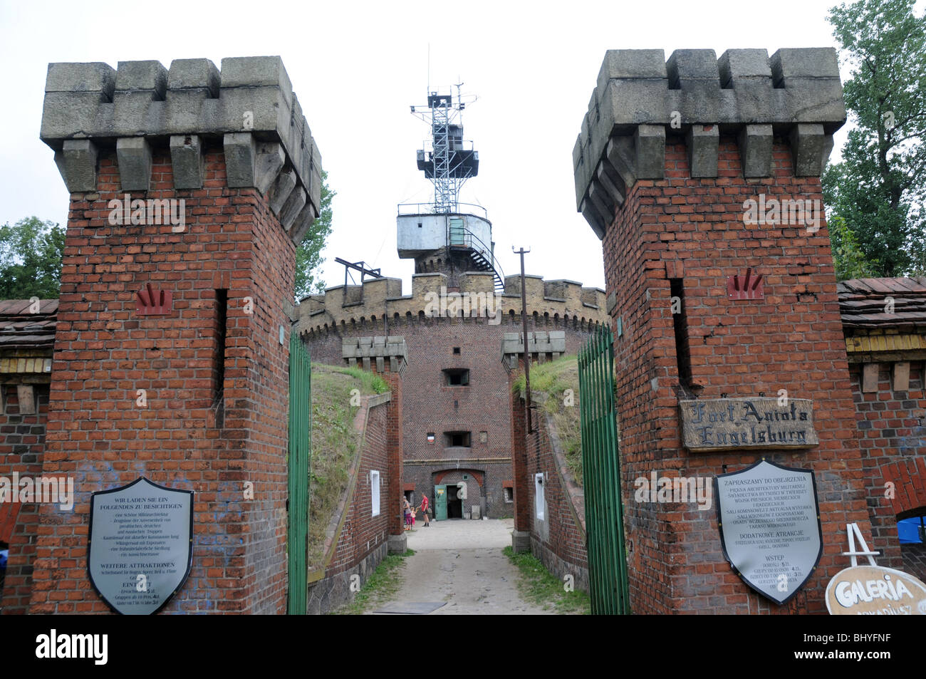 The Angel's Fort (Fort Aniola) in Swinoujscie at Baltic Sea, Poland ...