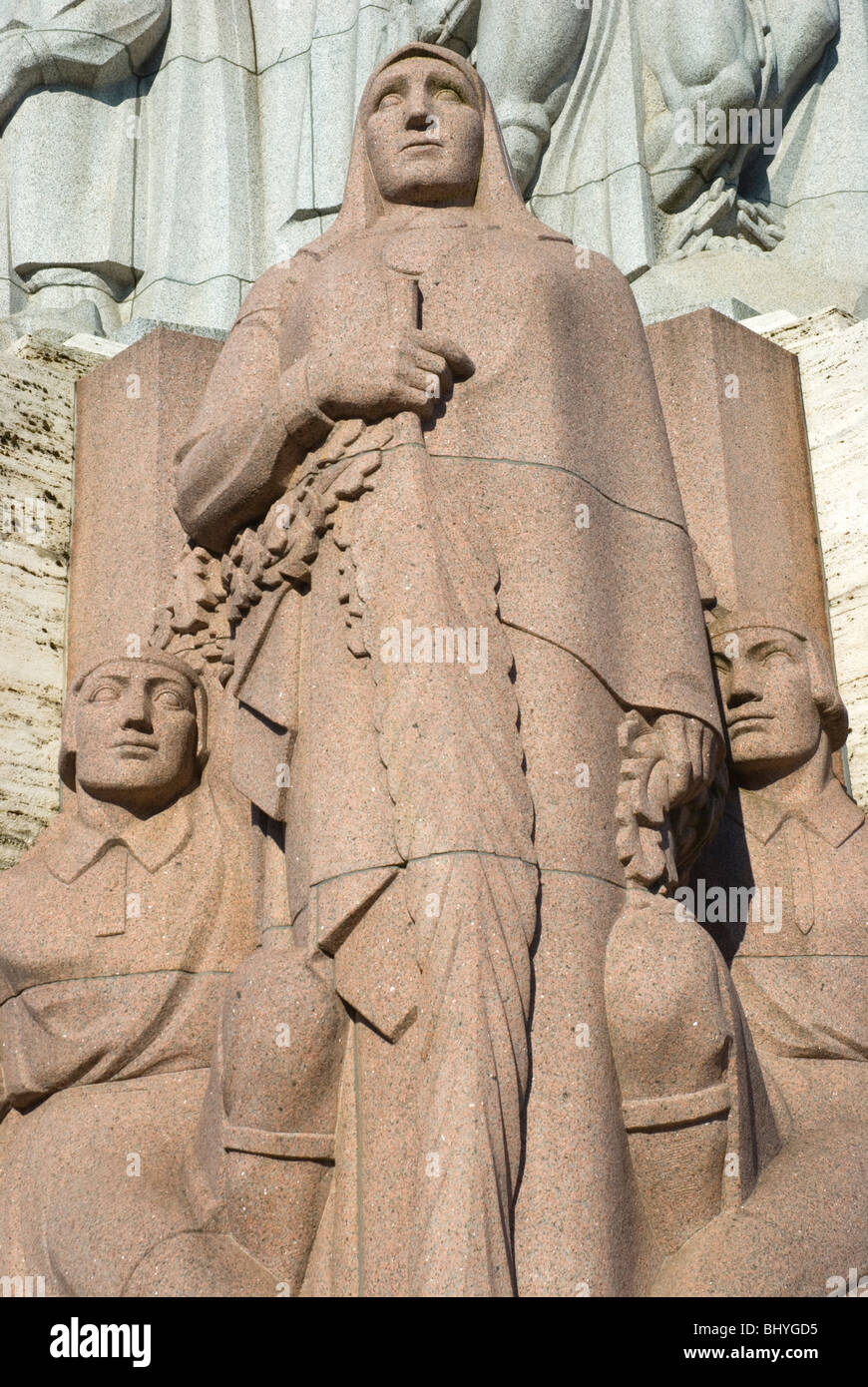 Riga latvia milda statue hi-res stock photography and images - Alamy