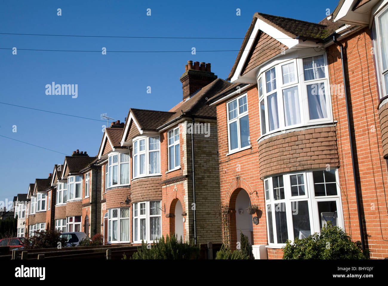1930s semi detached suburban houses hi-res stock photography and images ...