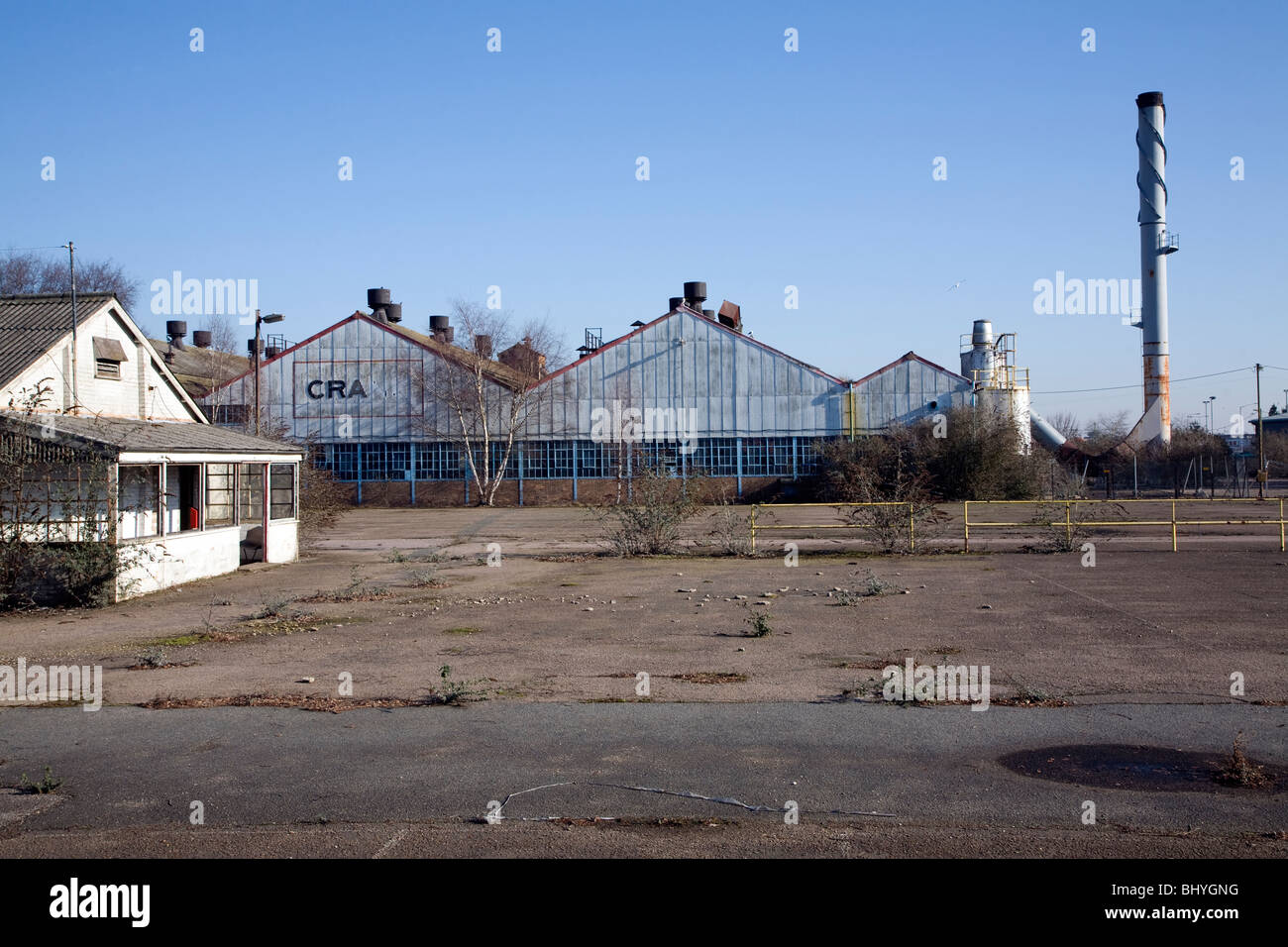 Cranes factory closed down Ipswich Suffolk England Stock Photo - Alamy
