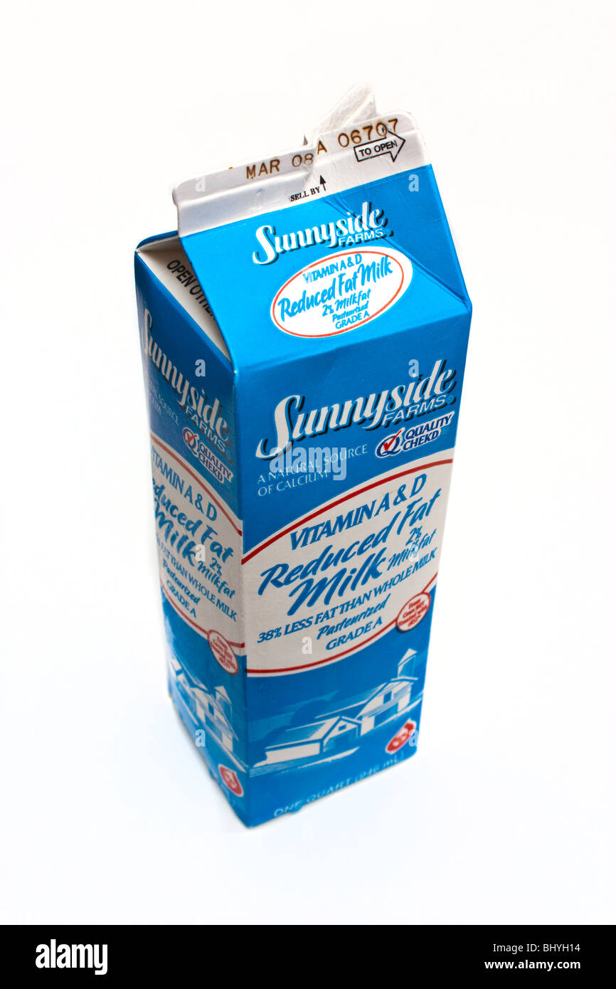 Open Milk Carton