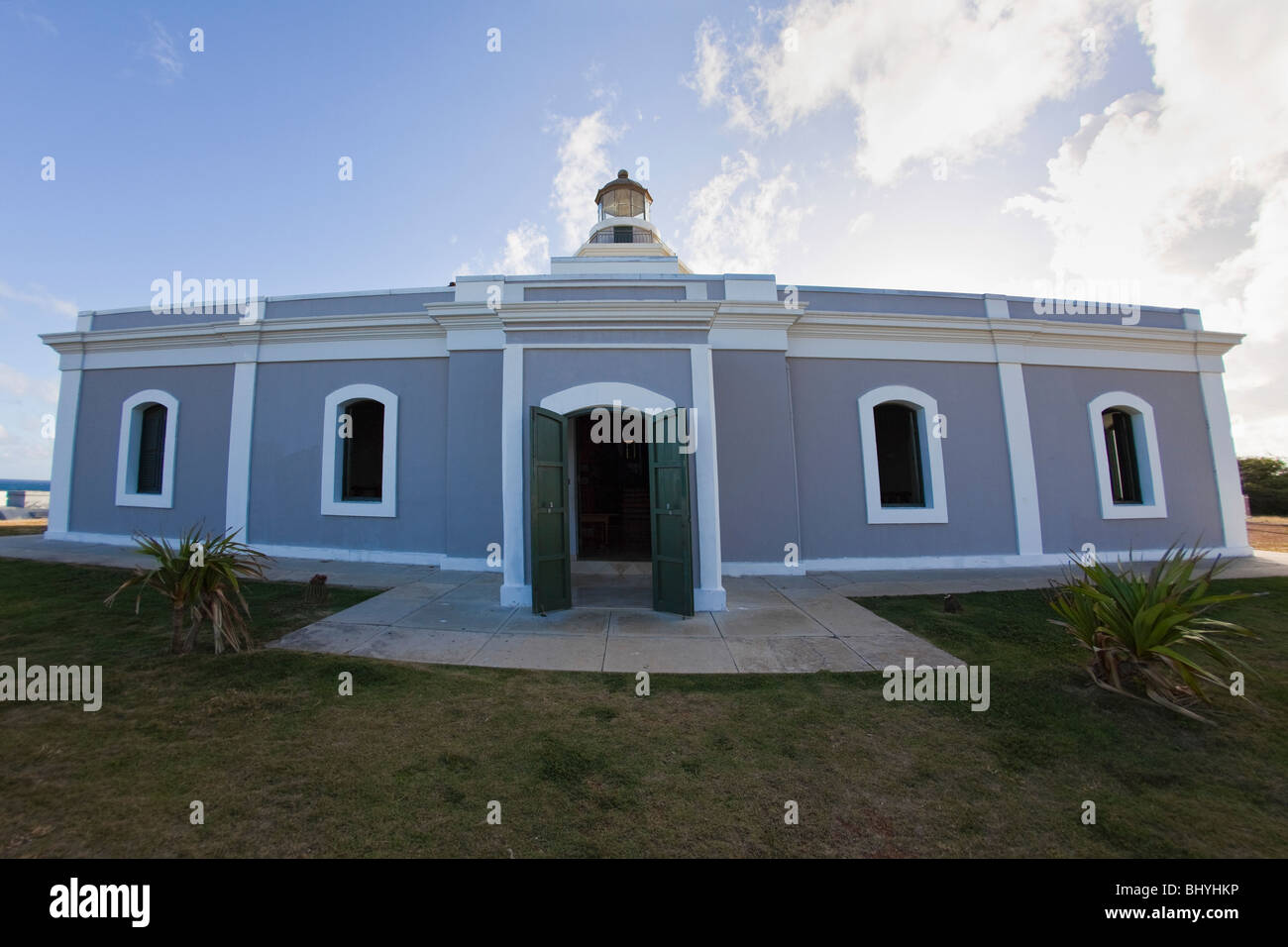 Entrance of the Cabo Rojo Lighthouse, Puerto Rico Stock Photo - Alamy