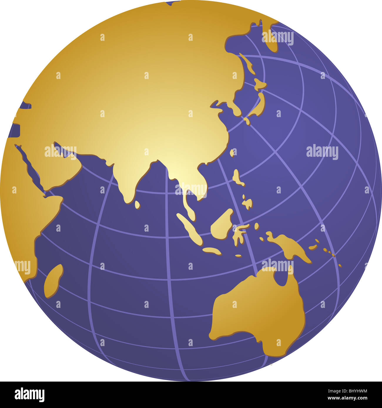Asia pacific map hi-res stock photography and images - Alamy