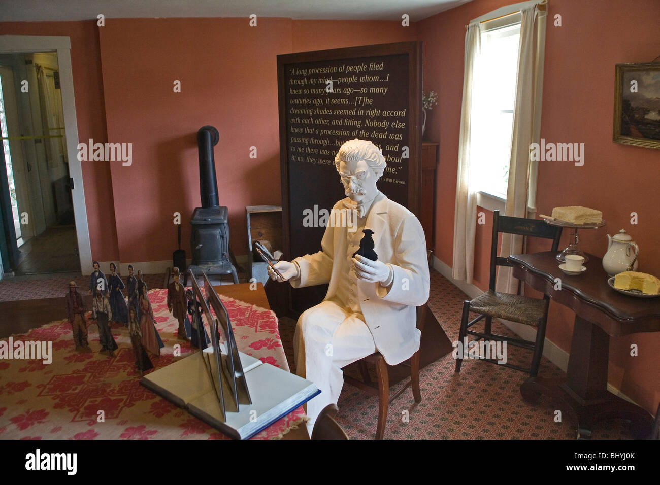 Mark Twain Boyhood Home & Museum Stock Photo - Alamy