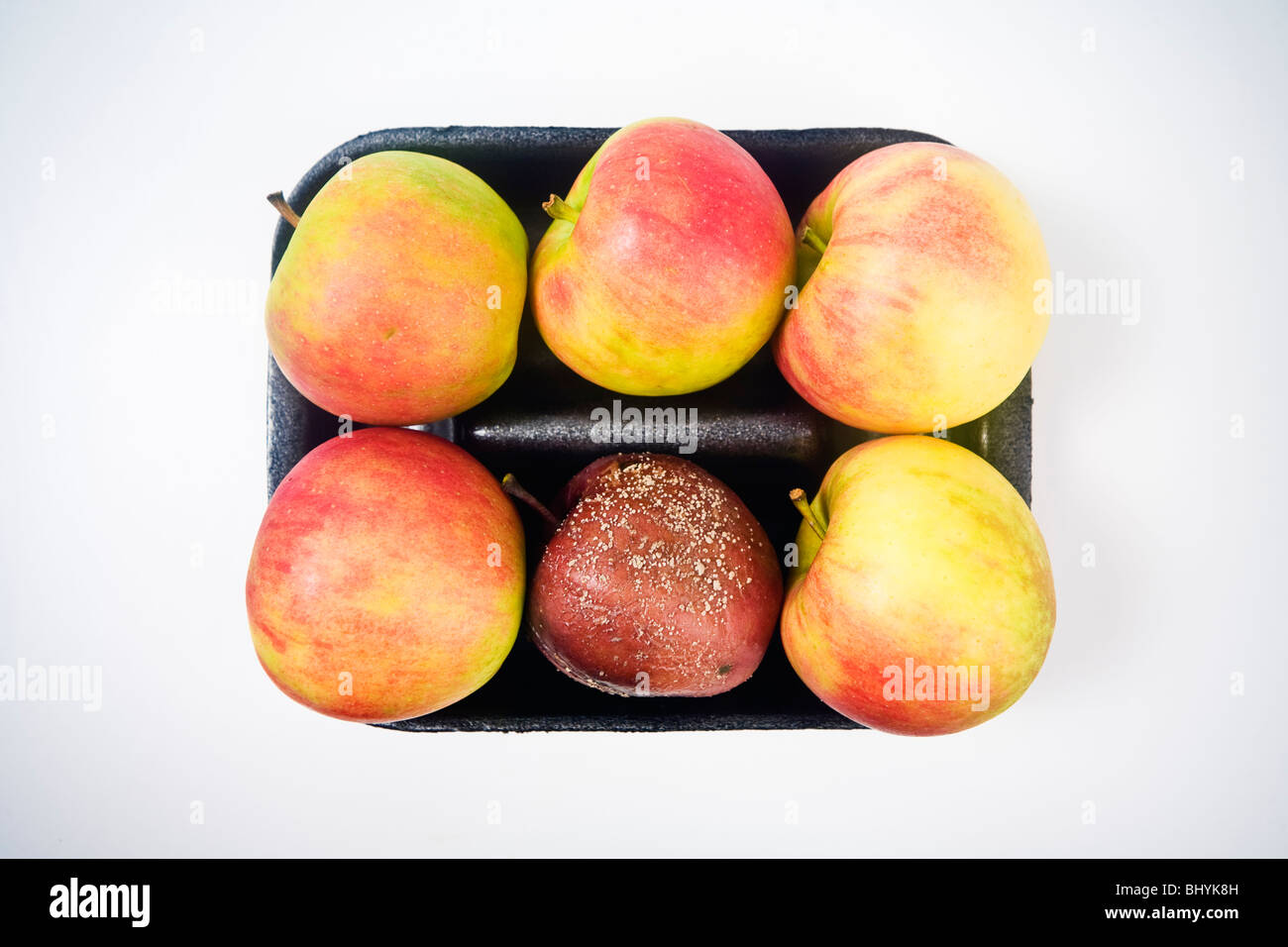 more spoiled apple Stock Photo - Alamy