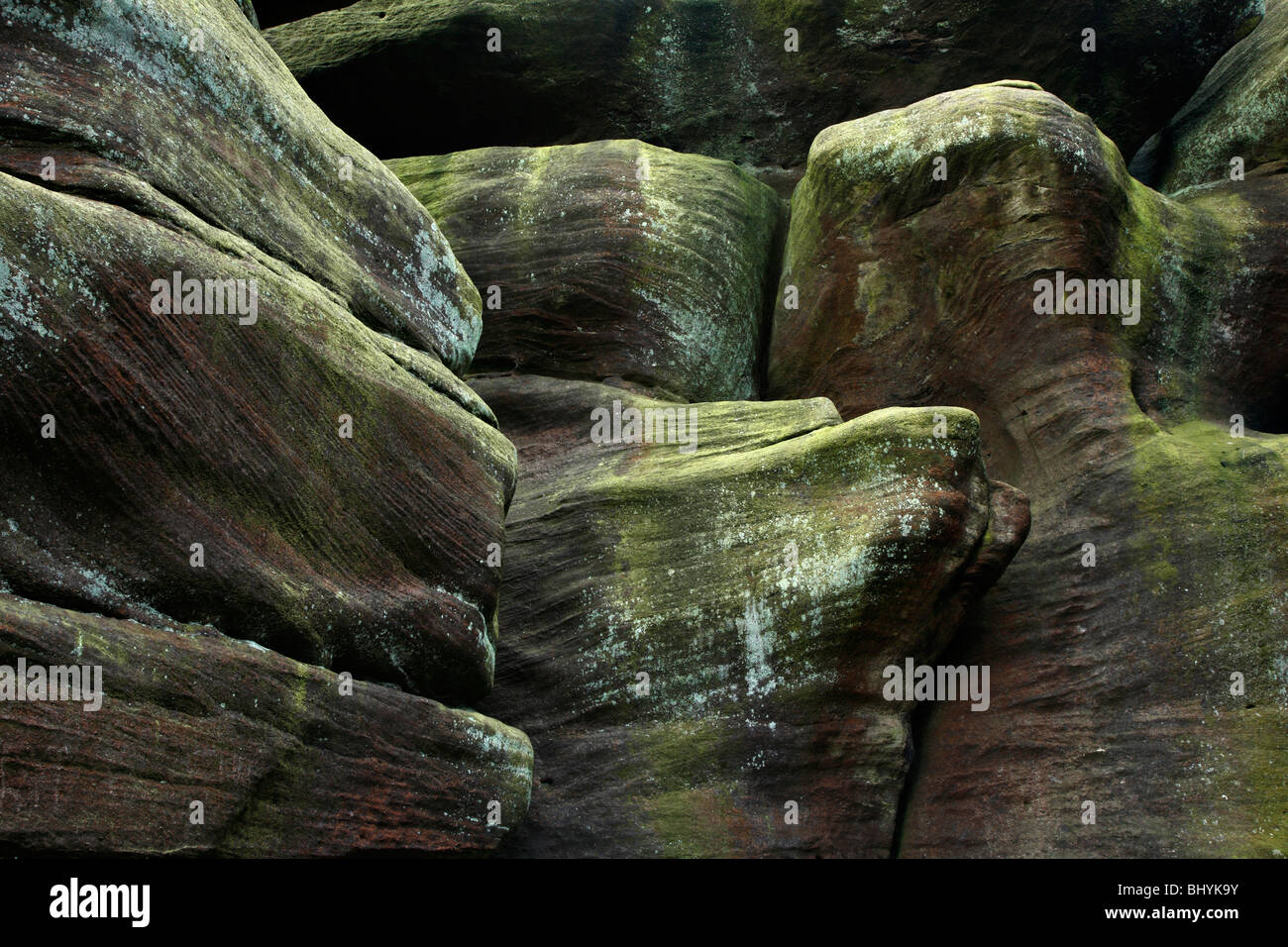 Brimham Rocks, Yorkshire, UK Stock Photo - Alamy