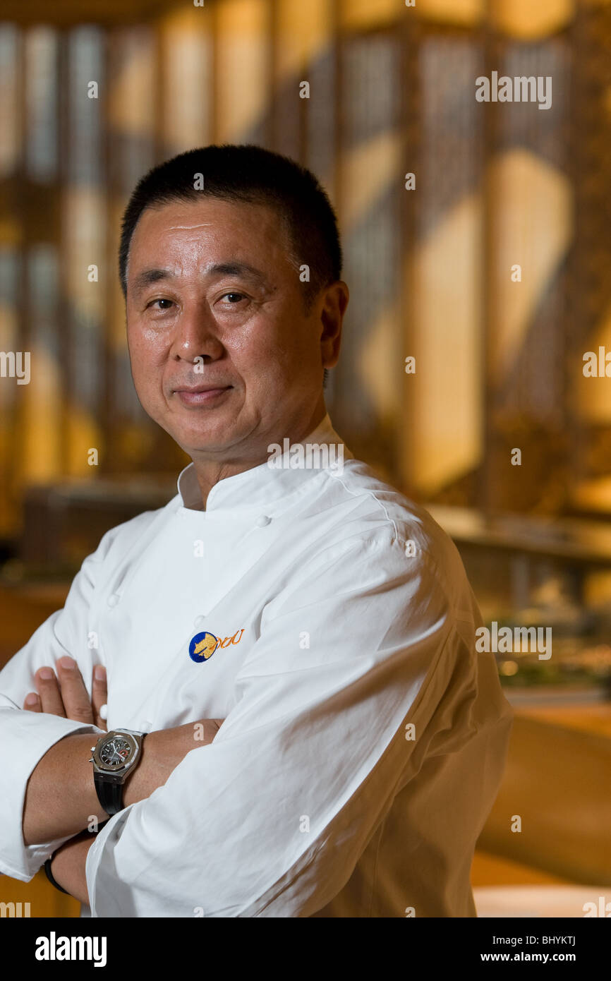 Chef and owner of 'Nobu' restaurants, Nobuyuki Matsuhisa, Tokyo, Japan ...