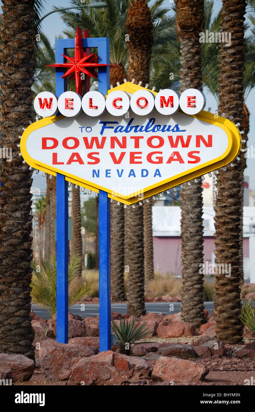 Downtown las vegas sign hi-res stock photography and images - Alamy
