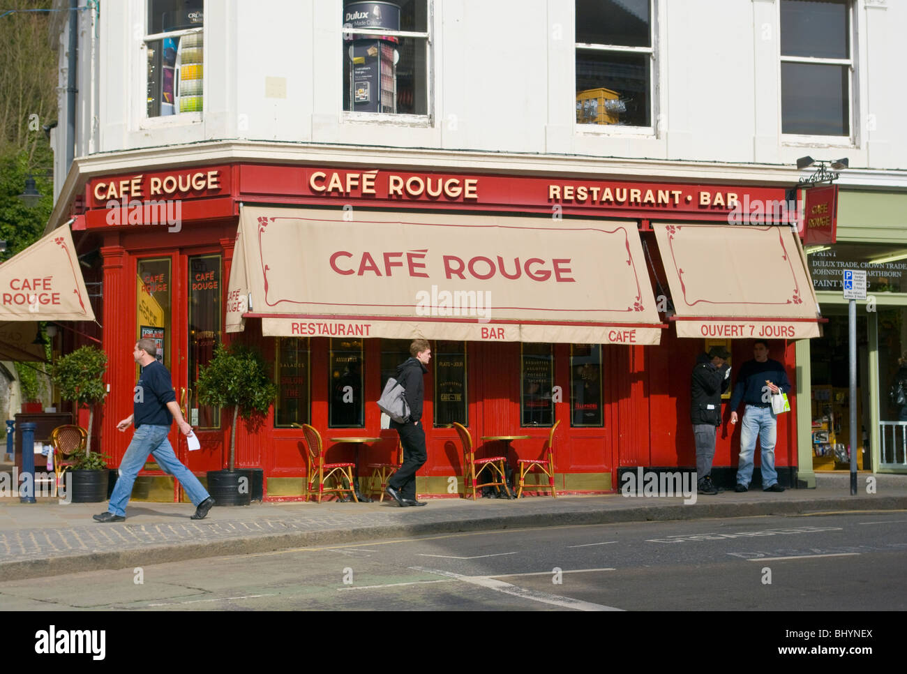 Cafe rouge restaurant front hi-res stock photography and images - Alamy